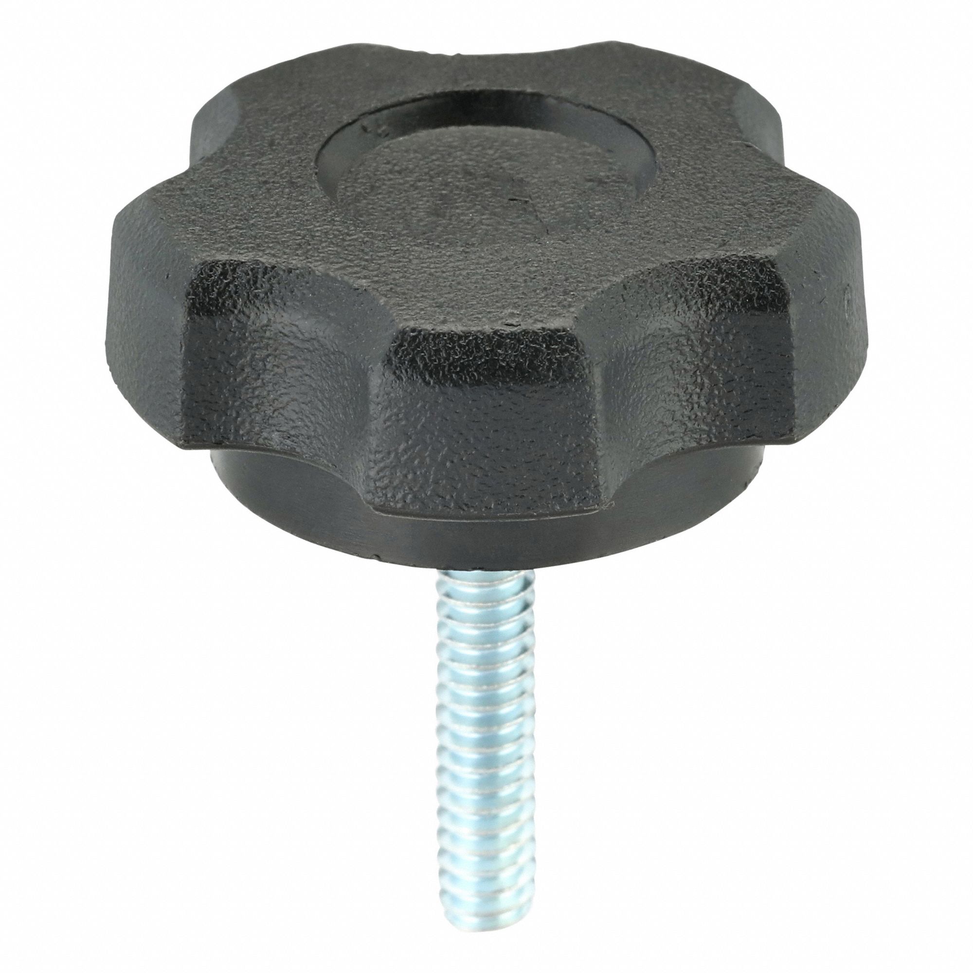 INNOVATIVE COMPONENTS, 5 Point, Plastic w/ Steel Thread, Hand Knob ...