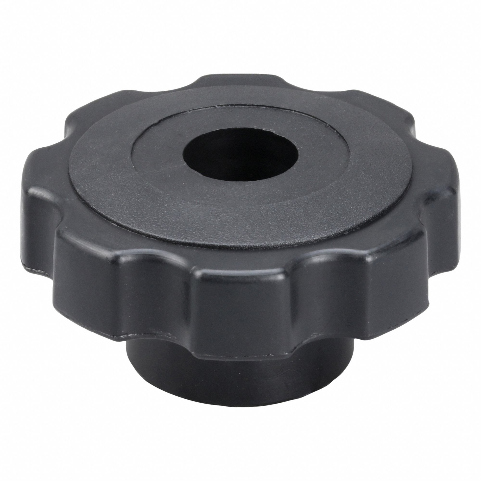 INNOVATIVE COMPONENTS, 8 Point, Plastic w/ Steel Thread, Hand Knob ...