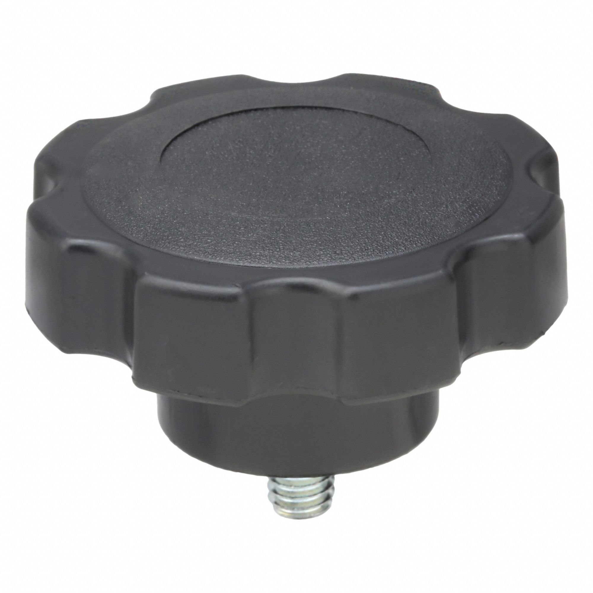 INNOVATIVE COMPONENTS, 8 Point, Plastic w/ Steel Thread, Hand Knob ...