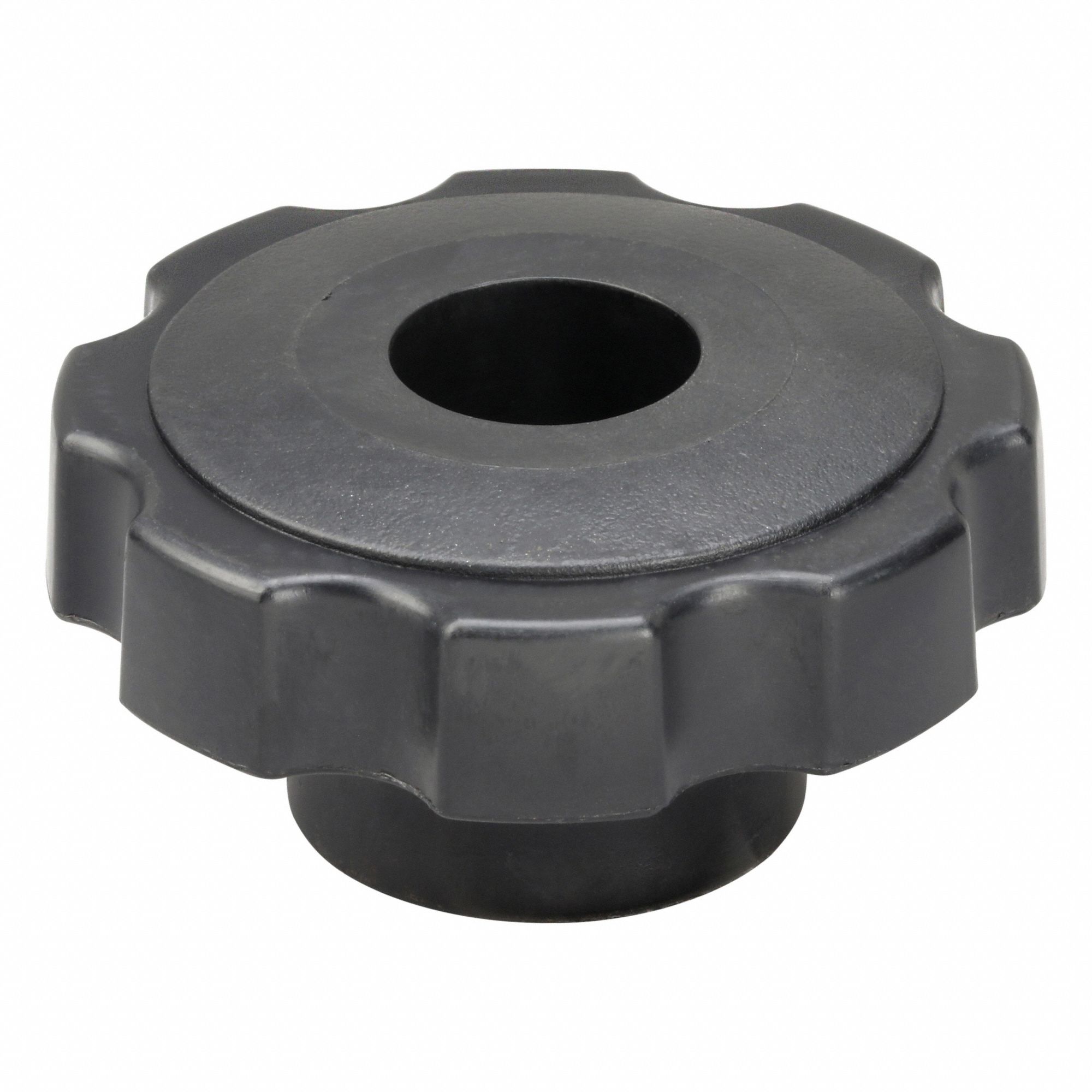 INNOVATIVE COMPONENTS, 8 Point, Plastic w/ Steel Thread, Hand Knob ...