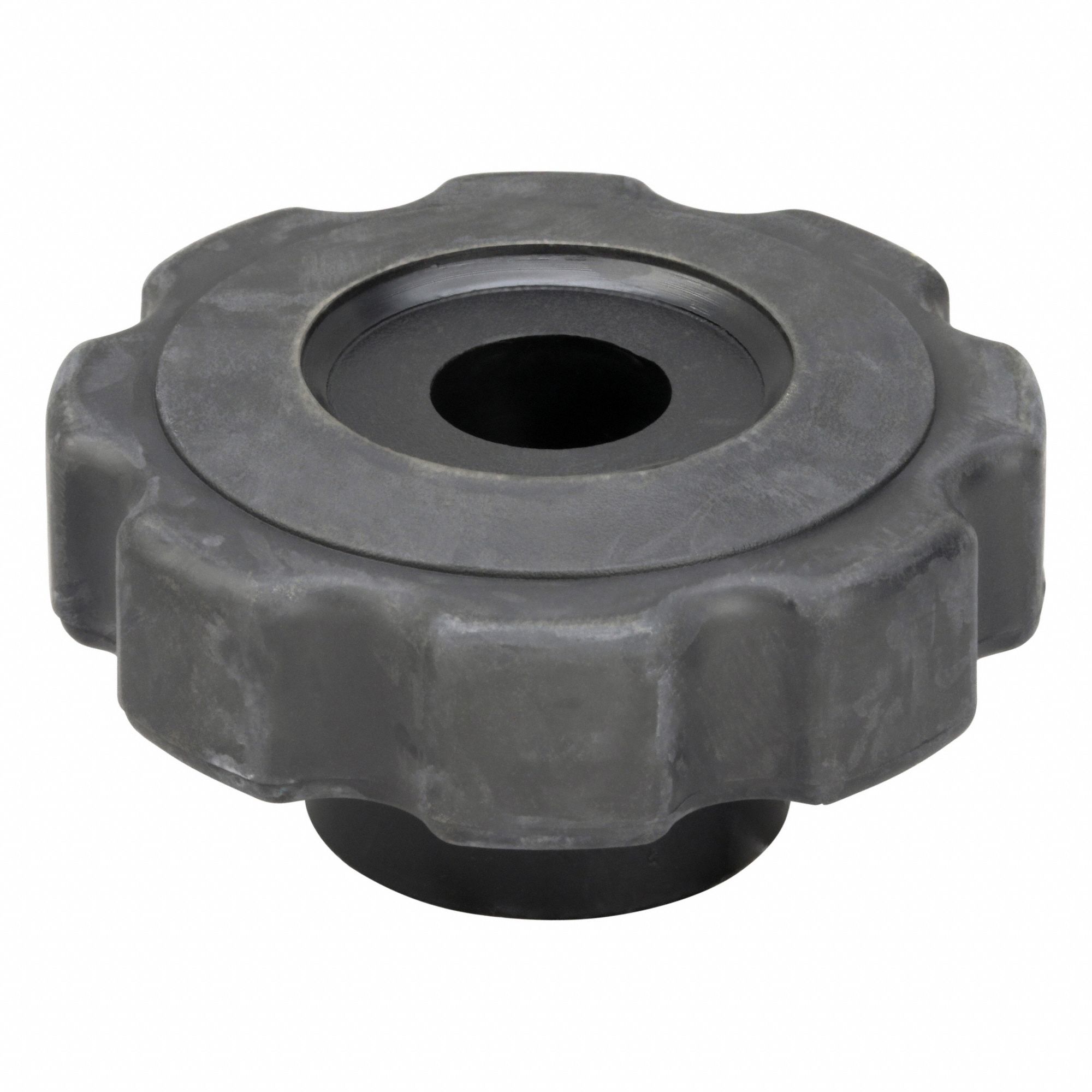 INNOVATIVE COMPONENTS, 8 Point, Plastic w/ Steel Thread, Hand Knob ...