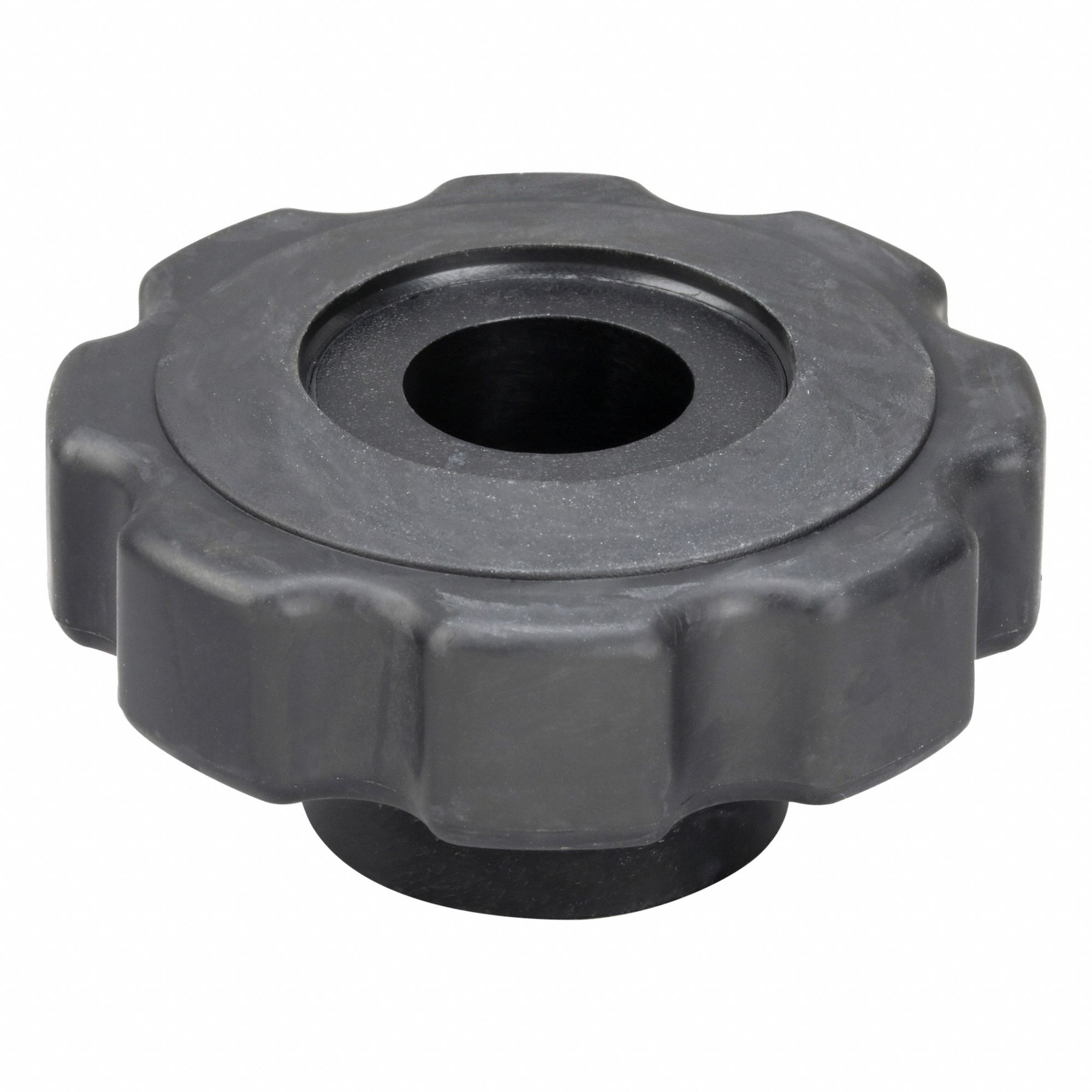 INNOVATIVE COMPONENTS, 8 Point, Plastic w/ Steel Thread, Hand Knob ...