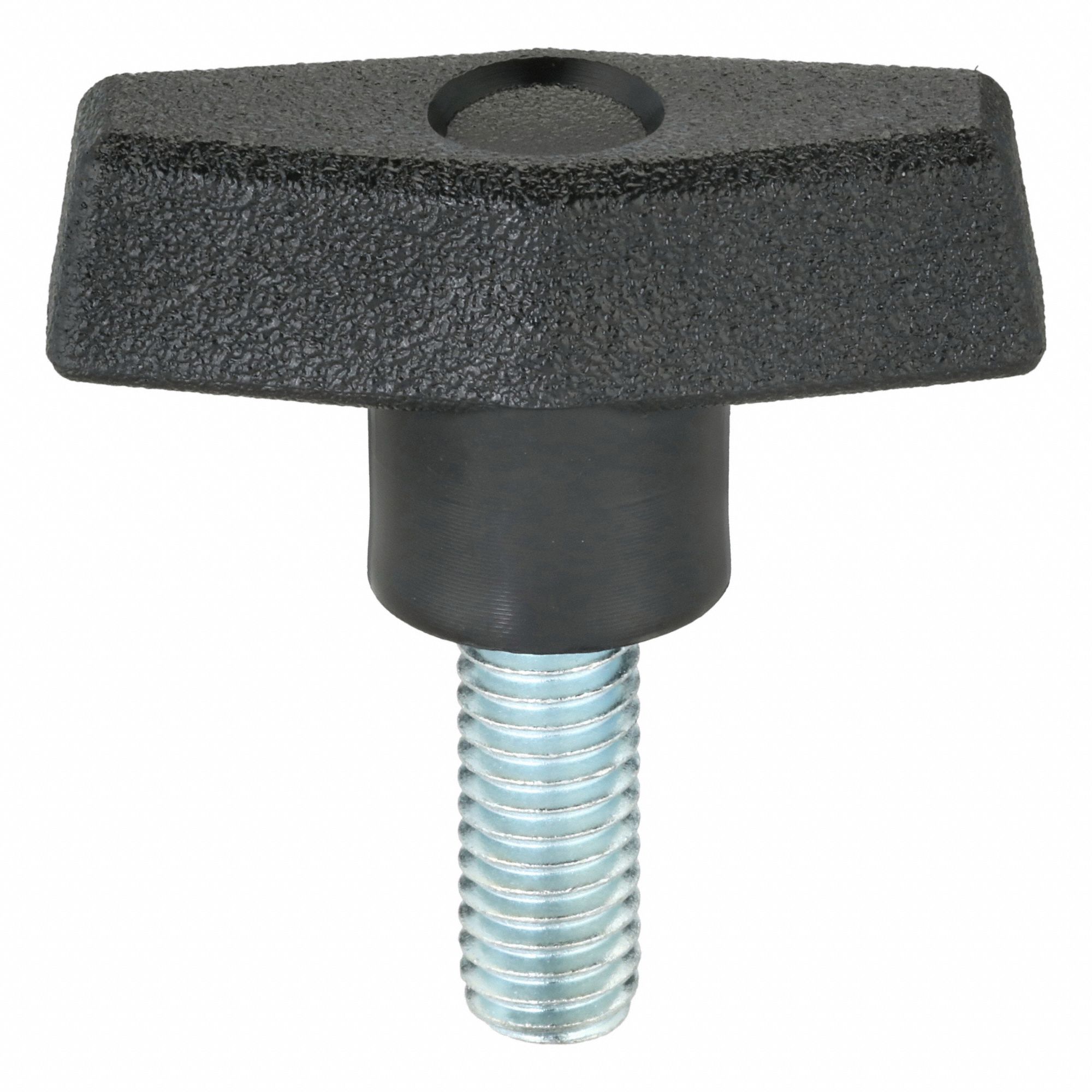INNOVATIVE COMPONENTS, T, Plastic w/ Steel Thread, Hand Knob - 3GEK8 ...