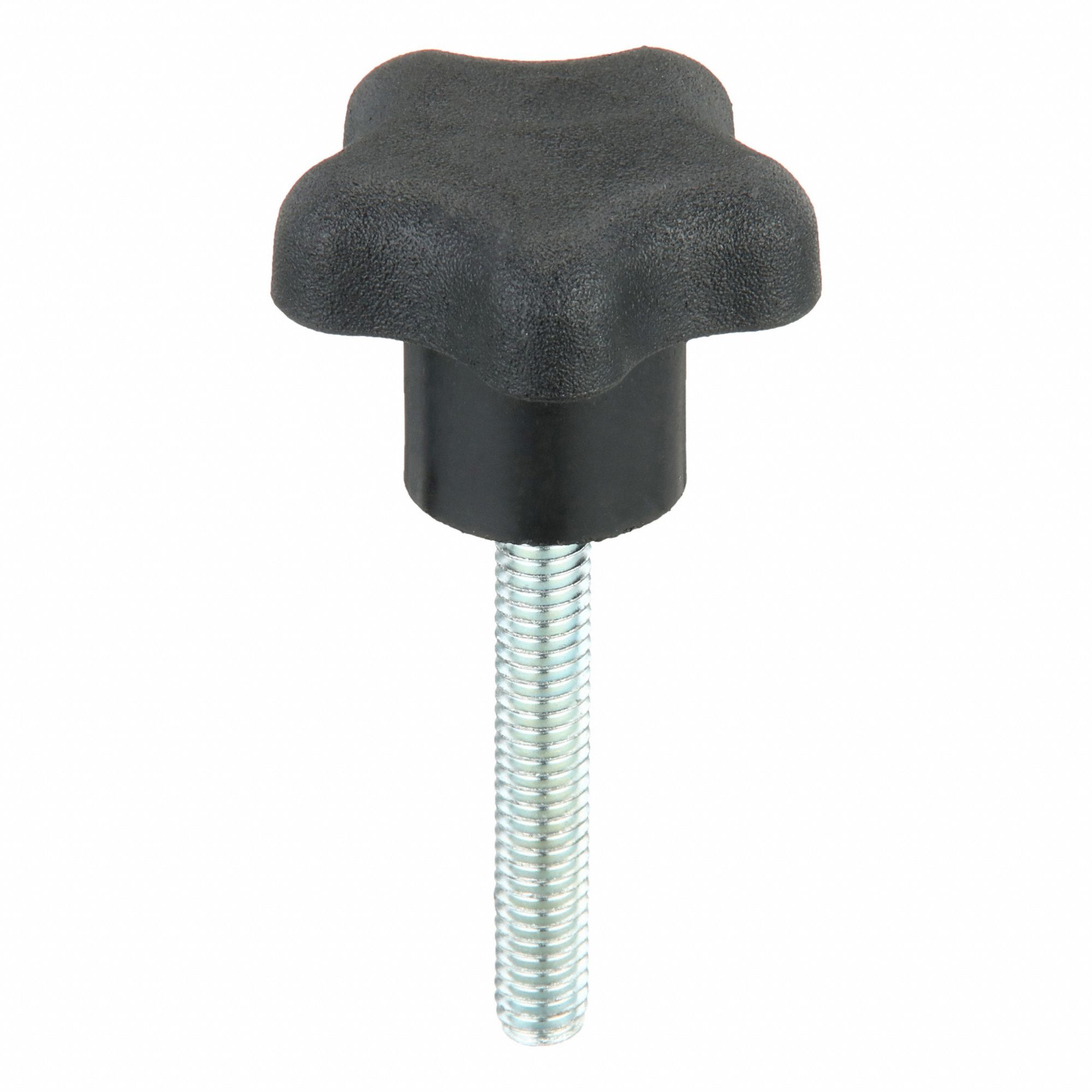 INNOVATIVE COMPONENTS, 5 Point, Plastic w/ Steel Thread, Hand Knob ...