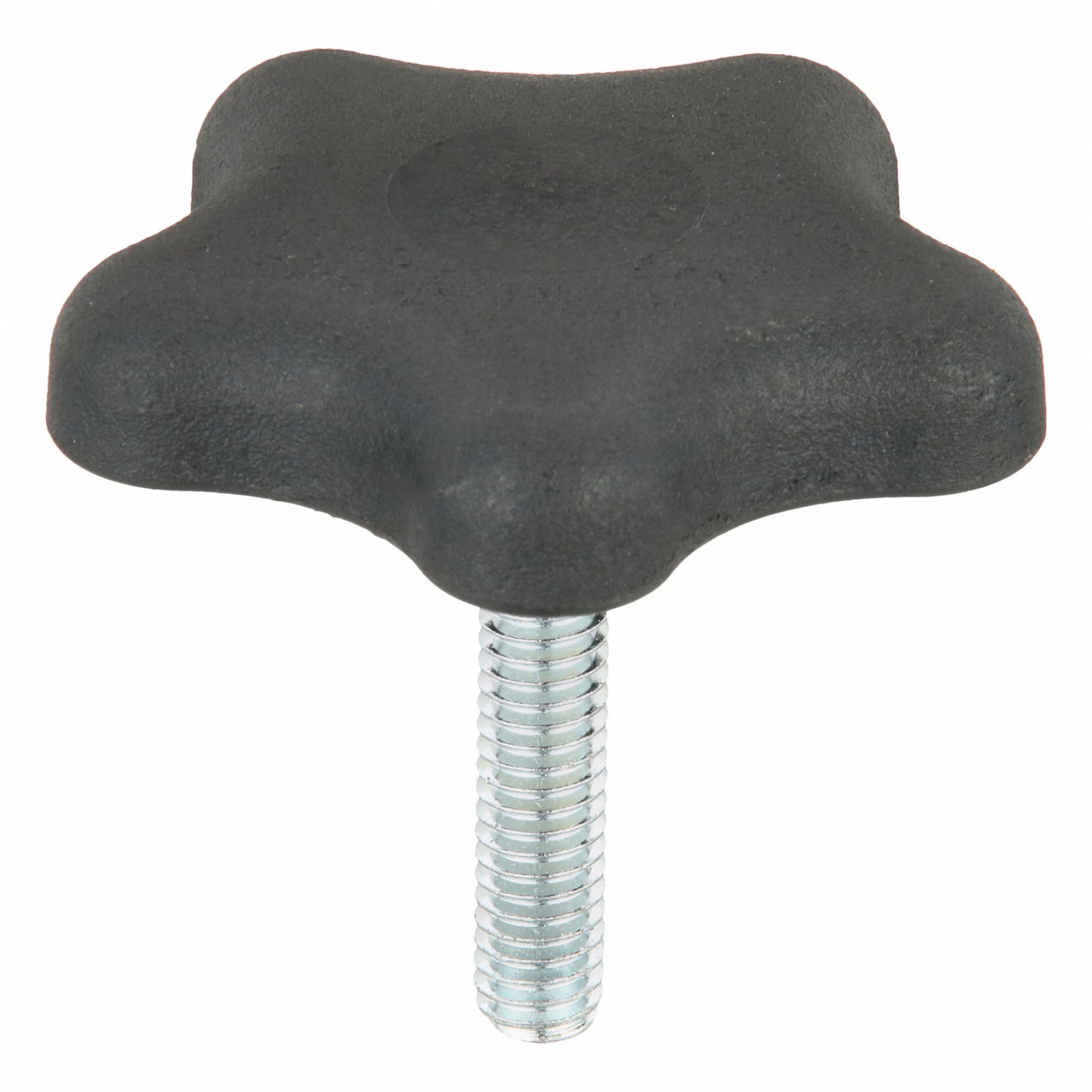 INNOVATIVE COMPONENTS, 5 Point, Plastic w/ Steel Thread, Hand Knob - 3GET5|GN5C15005S4--21 ...