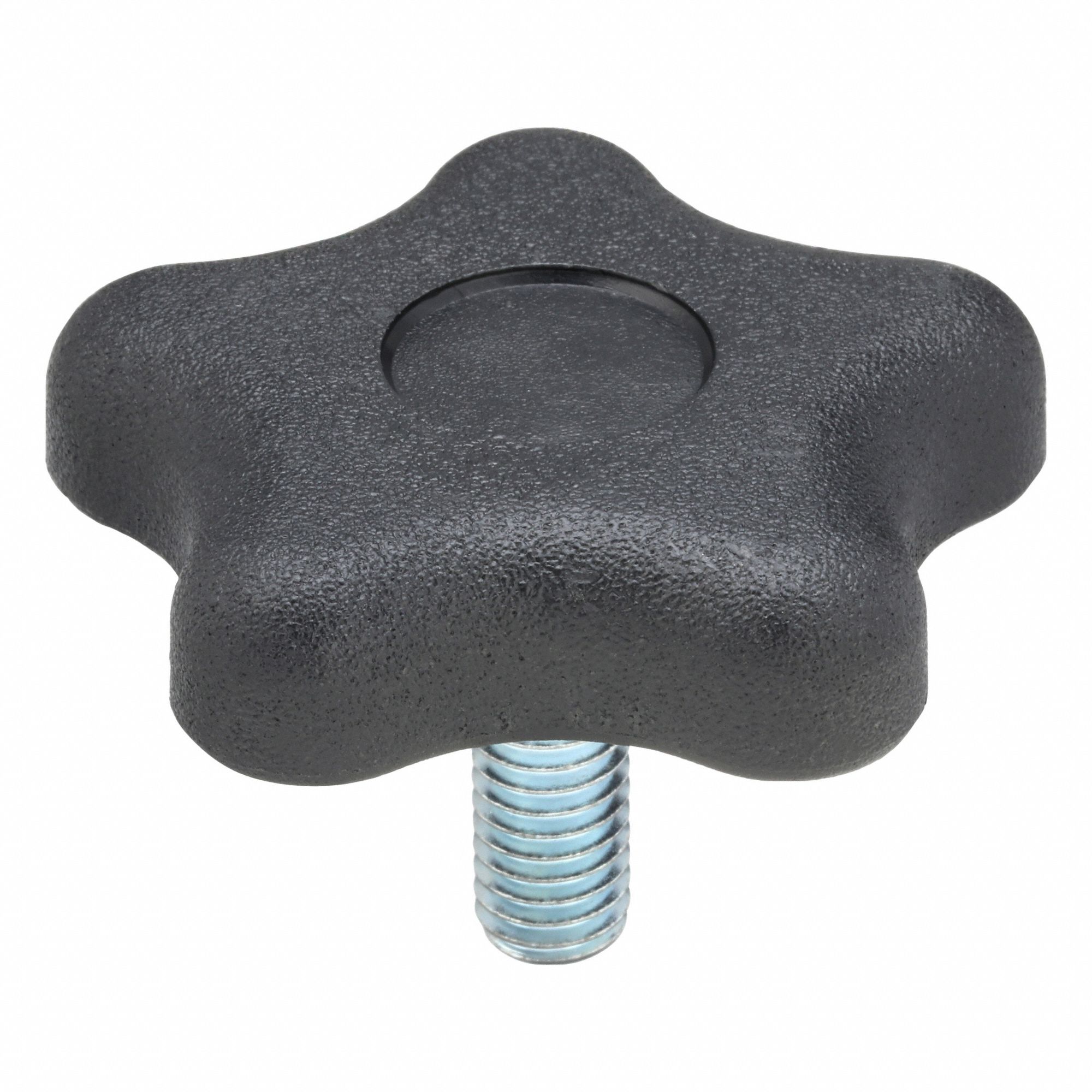 INNOVATIVE COMPONENTS, 5 Point, Plastic w/ Steel Thread, Hand Knob ...