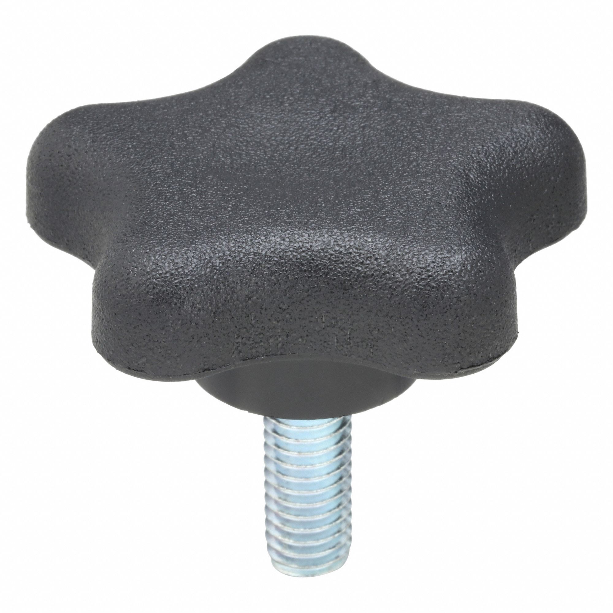 INNOVATIVE COMPONENTS, 5 Point, Plastic w/ Steel Thread, Hand Knob ...