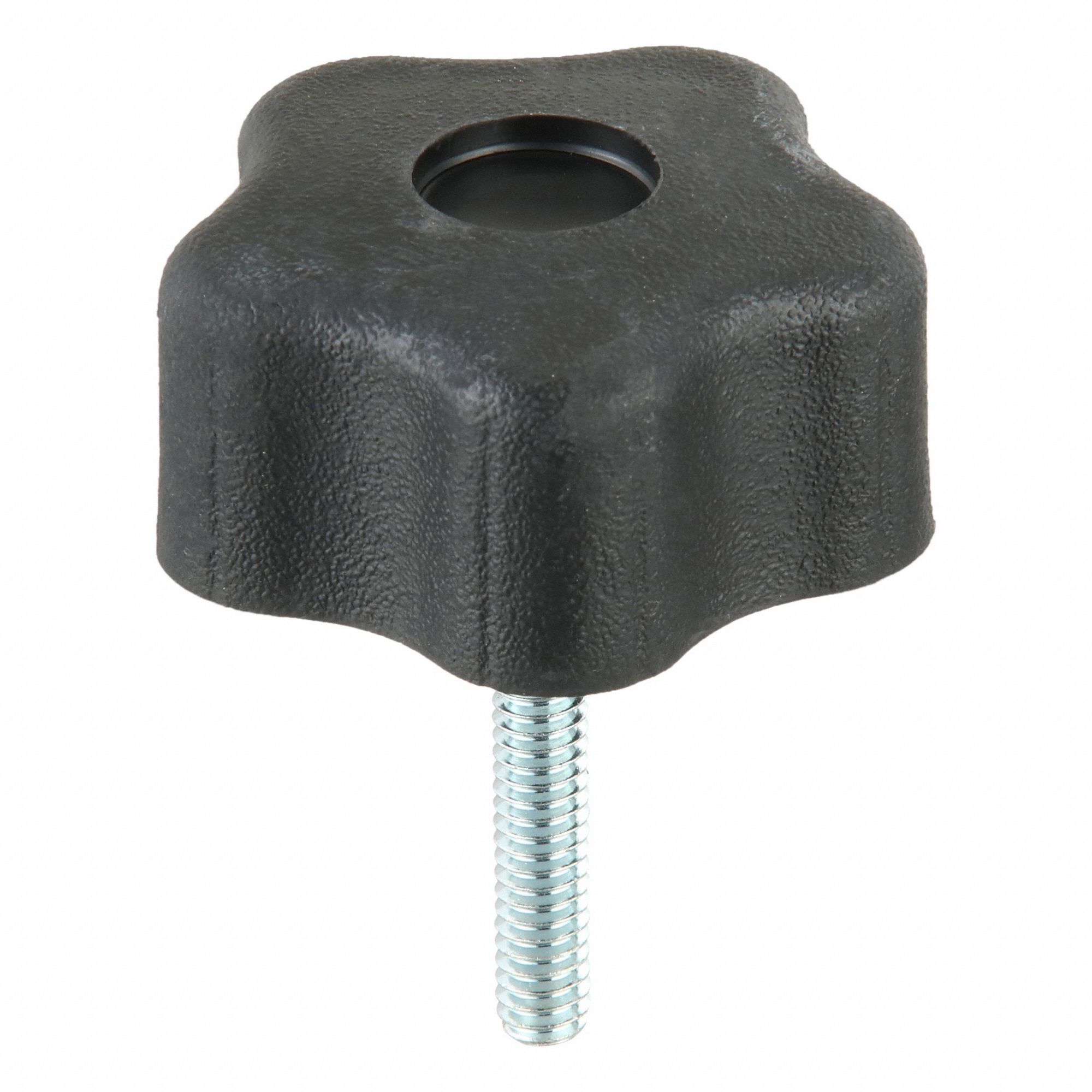 INNOVATIVE COMPONENTS, 5 Point, Plastic w/ Steel Thread, Hand Knob - 3GEW3|GN4C1250R5--S21 ...