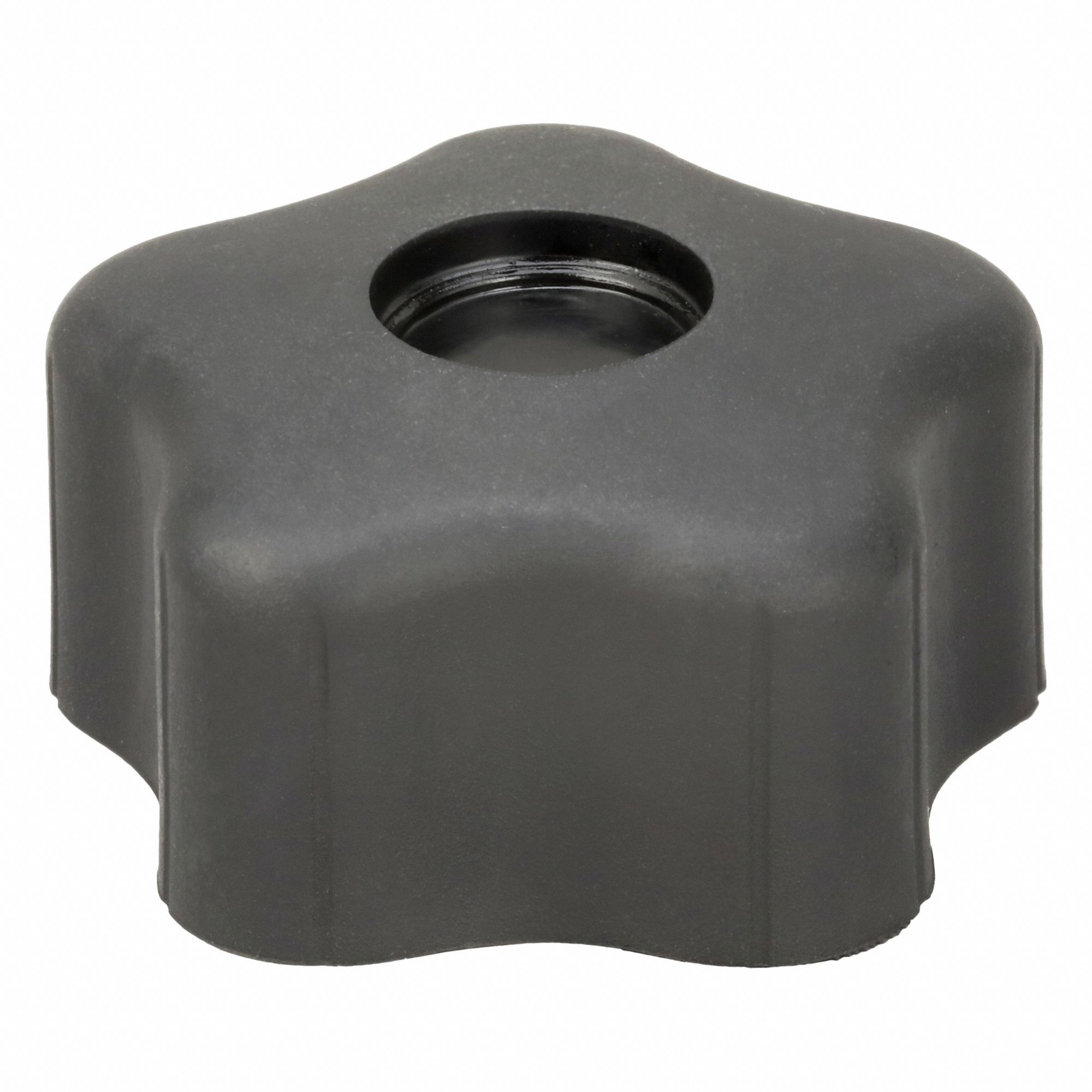 INNOVATIVE COMPONENTS, 5 Point, Plastic w/ Steel Thread, Hand Knob ...