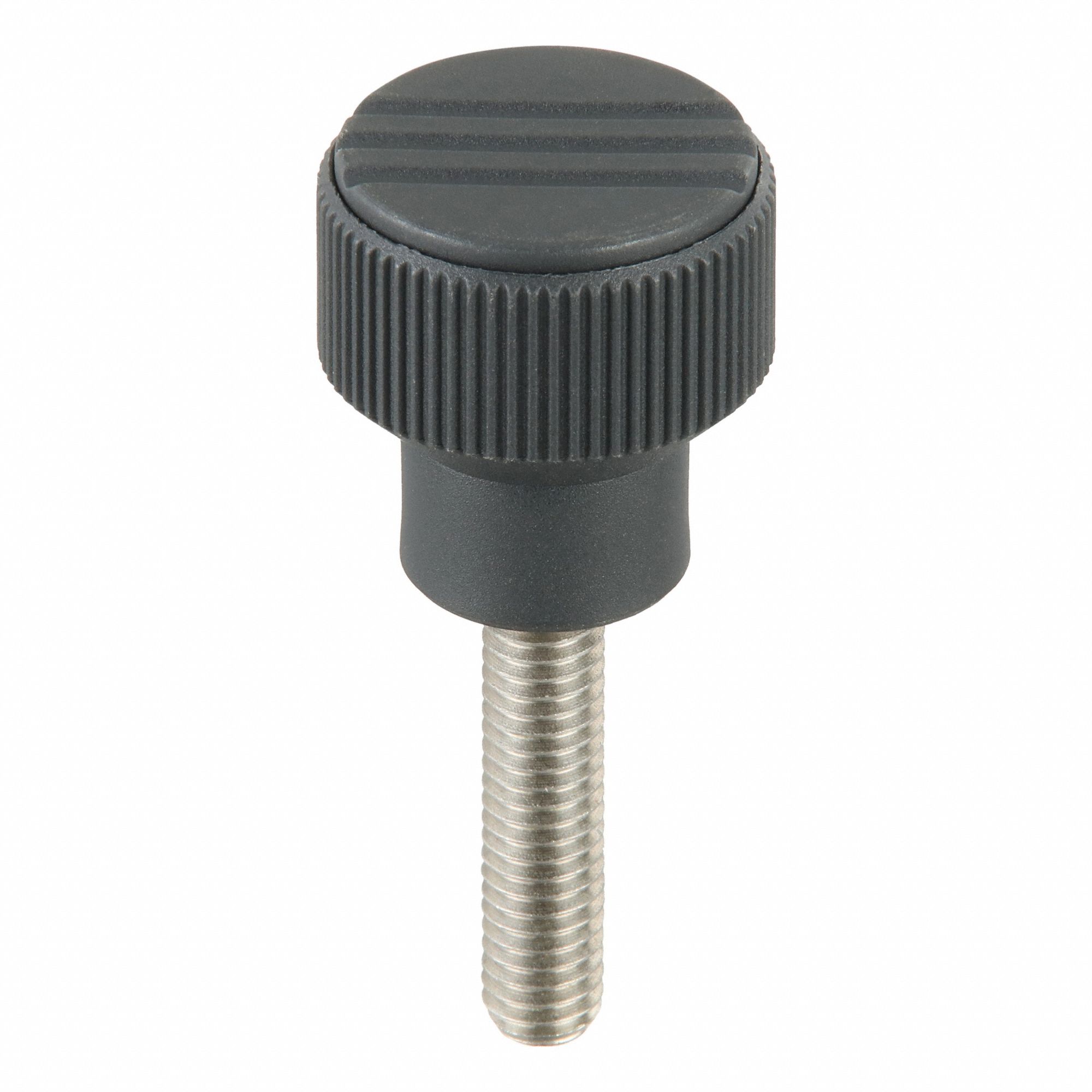 Knurled, Plastic – Stainless Steel, Hand Knob - 3GFJ1|K0247.03A4X40 ...