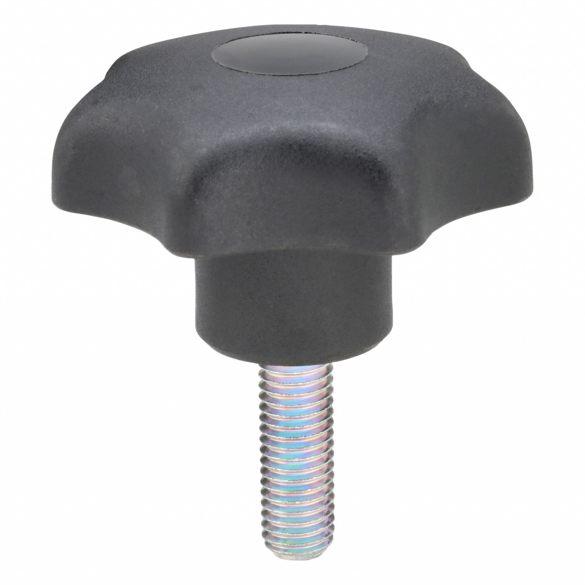 KIPP, 7 Point, Plastic w/ Steel Thread, Hand Knob - 3GHY7|K0155.4102X30 ...