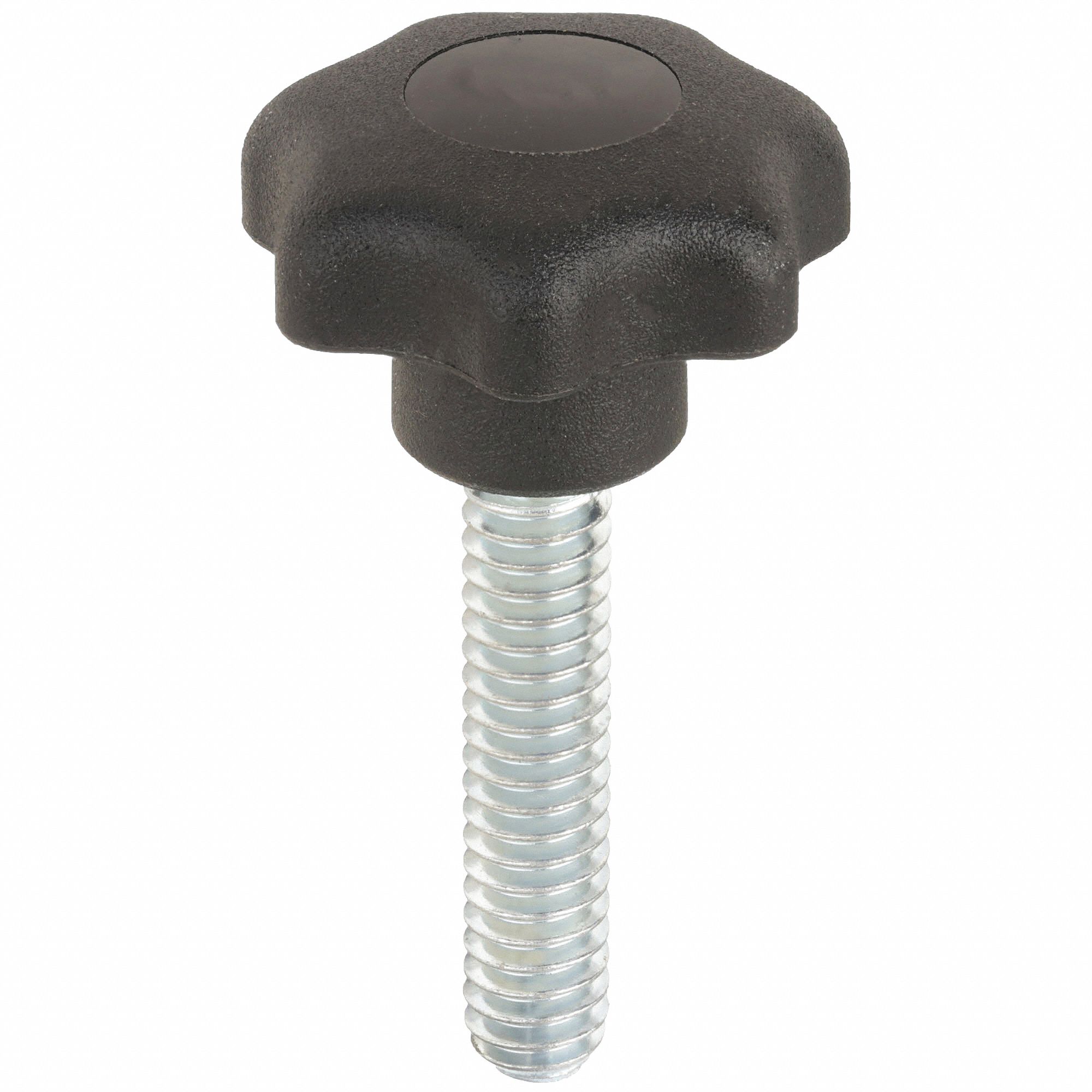 KIPP, 7 Point, Plastic w/ Steel Thread, Hand Knob - 3GJH2|K0155.4A2X30 ...