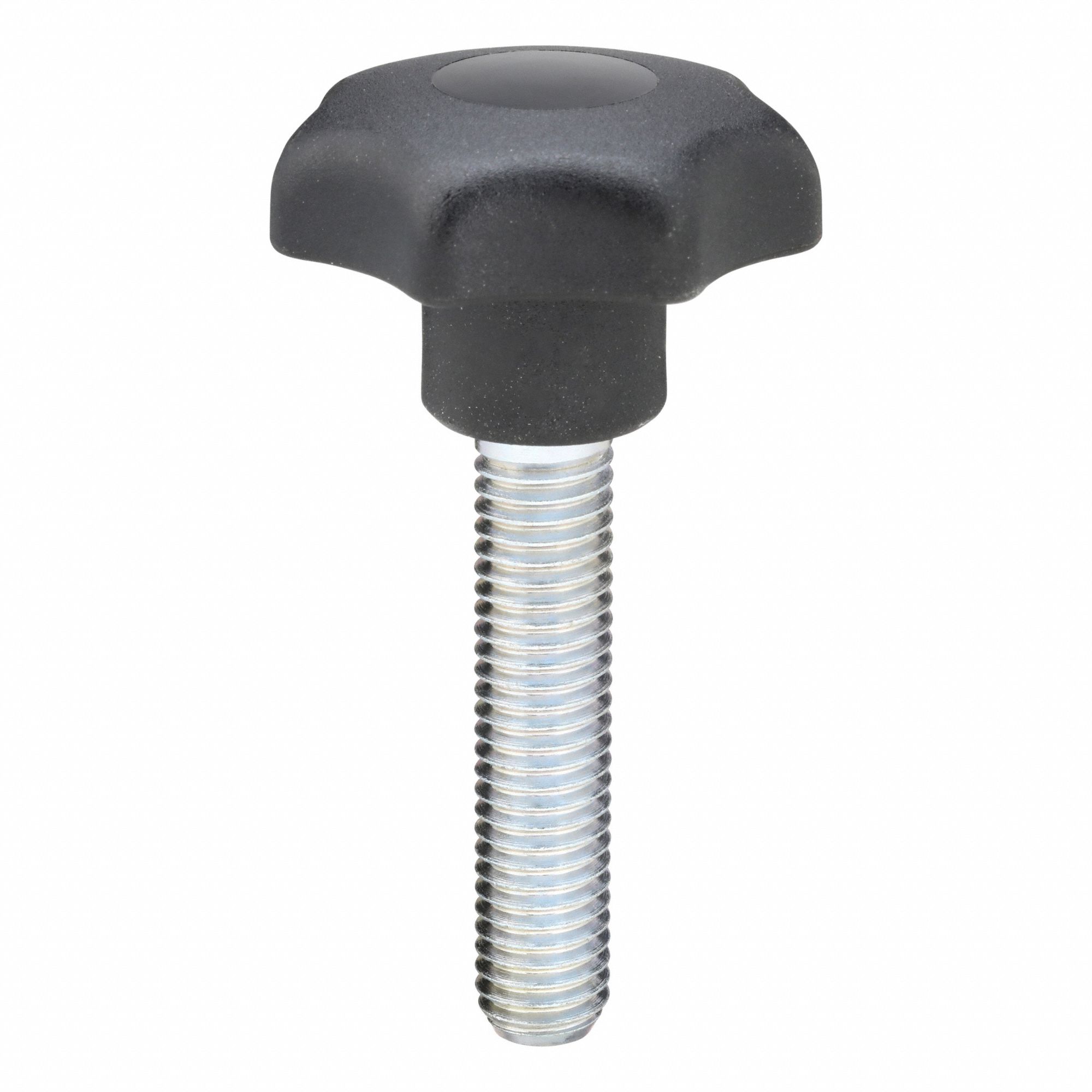 KIPP, 7 Point, Plastic w/ Steel Thread, Hand Knob - 3GJJ7|K0155.4A5X60 ...