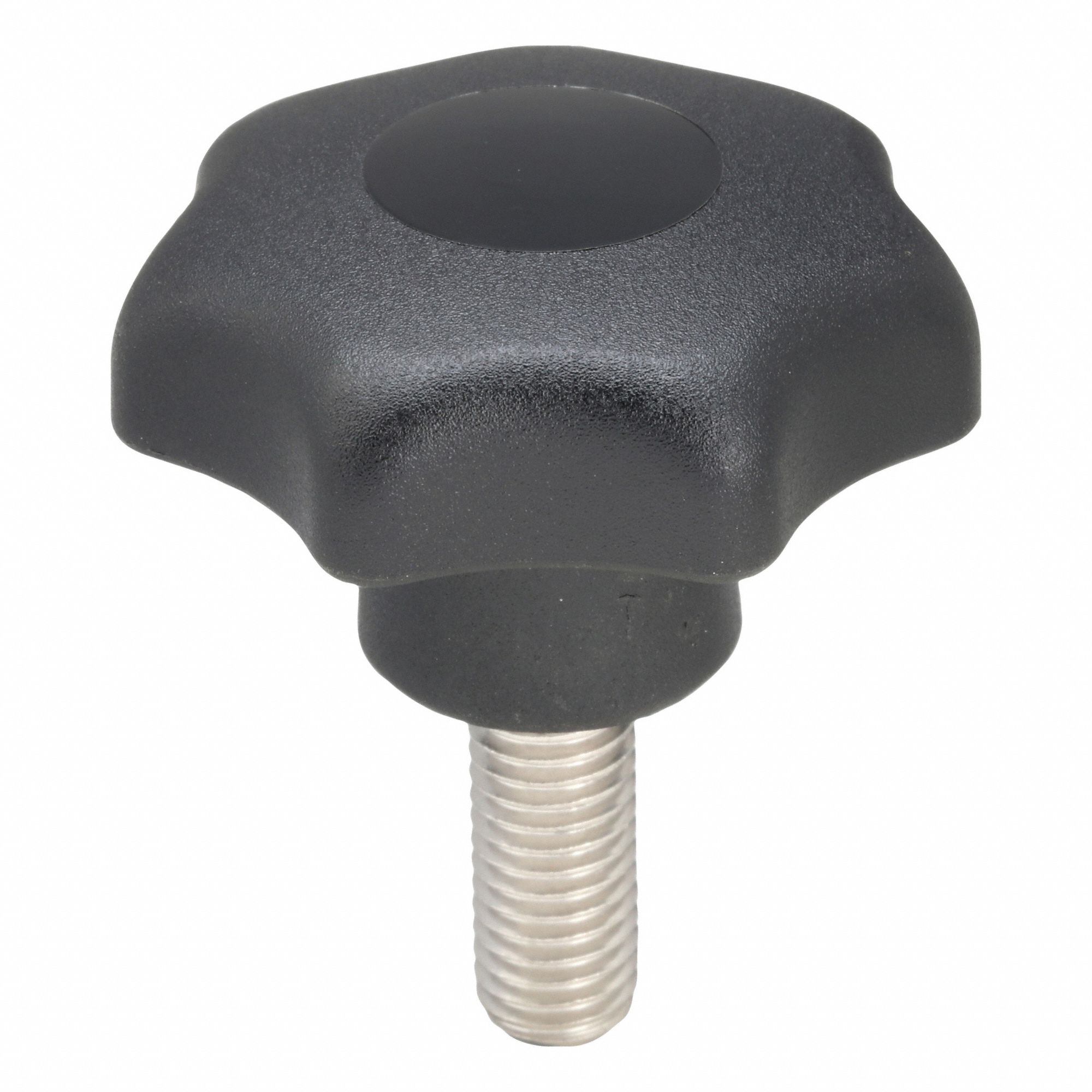 KIPP, 7 Point, Plastic w/ SS Thread, Hand Knob - 3GJN1|K0154.410X25 ...