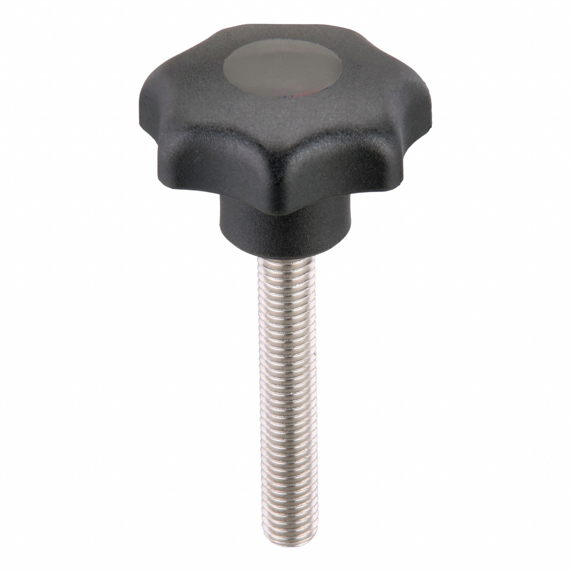 KIPP, 7 Point, Plastic w/ SS Thread, Hand Knob - 3GJN5|K0154.410X60 ...
