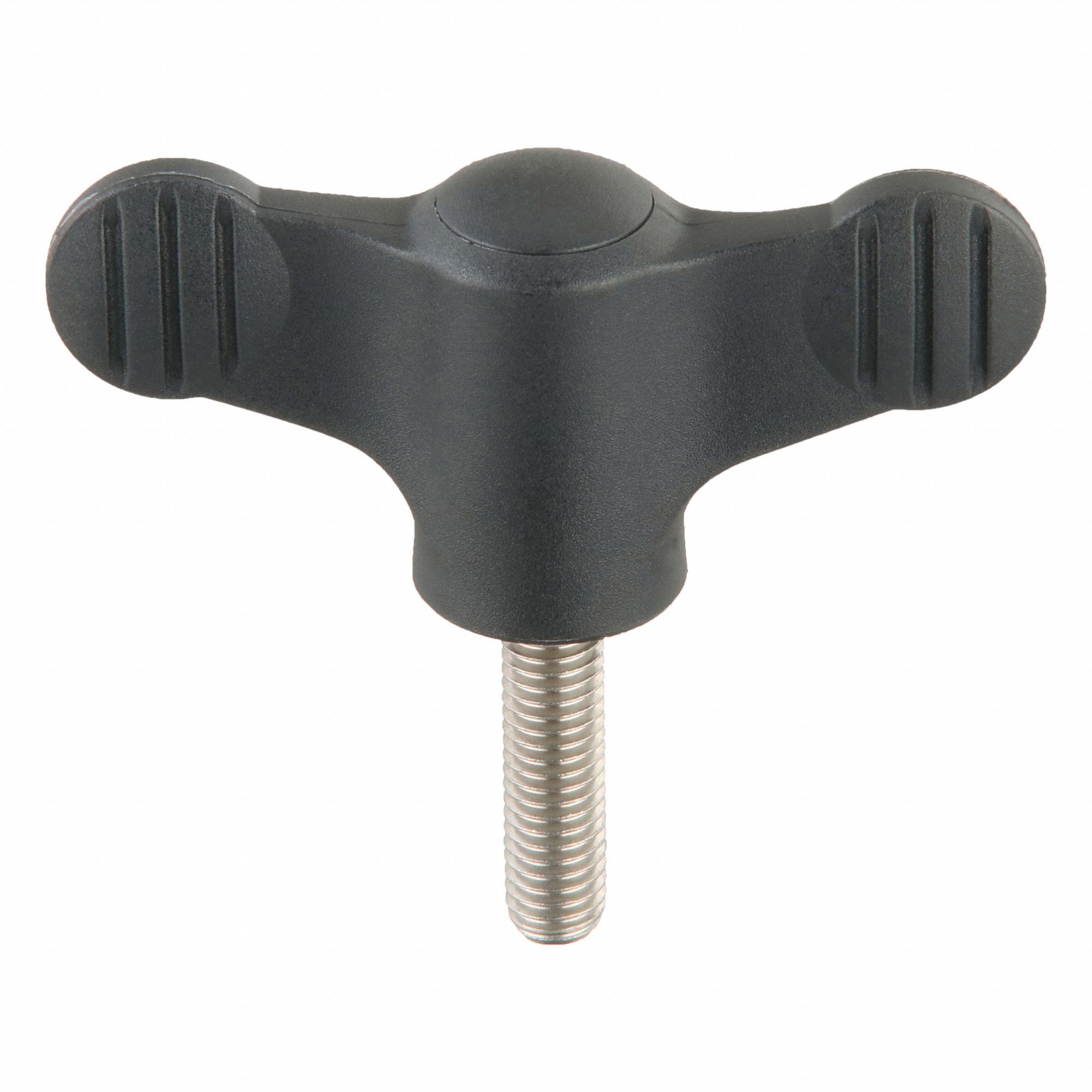 KIPP, Wing, Plastic w/ SS Thread, Hand Knob - 3GJT6|K0274.0208X30 ...