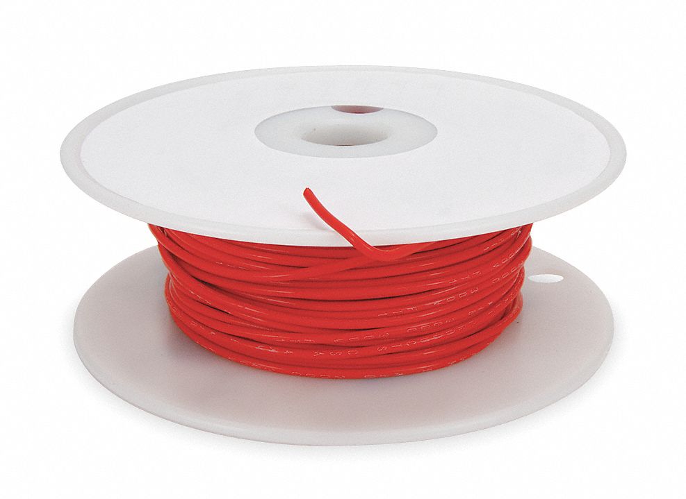TEMPCO HIGH TEMP LEAD WIRE,16 GA,RED - High Temp and High Voltage Lead ...