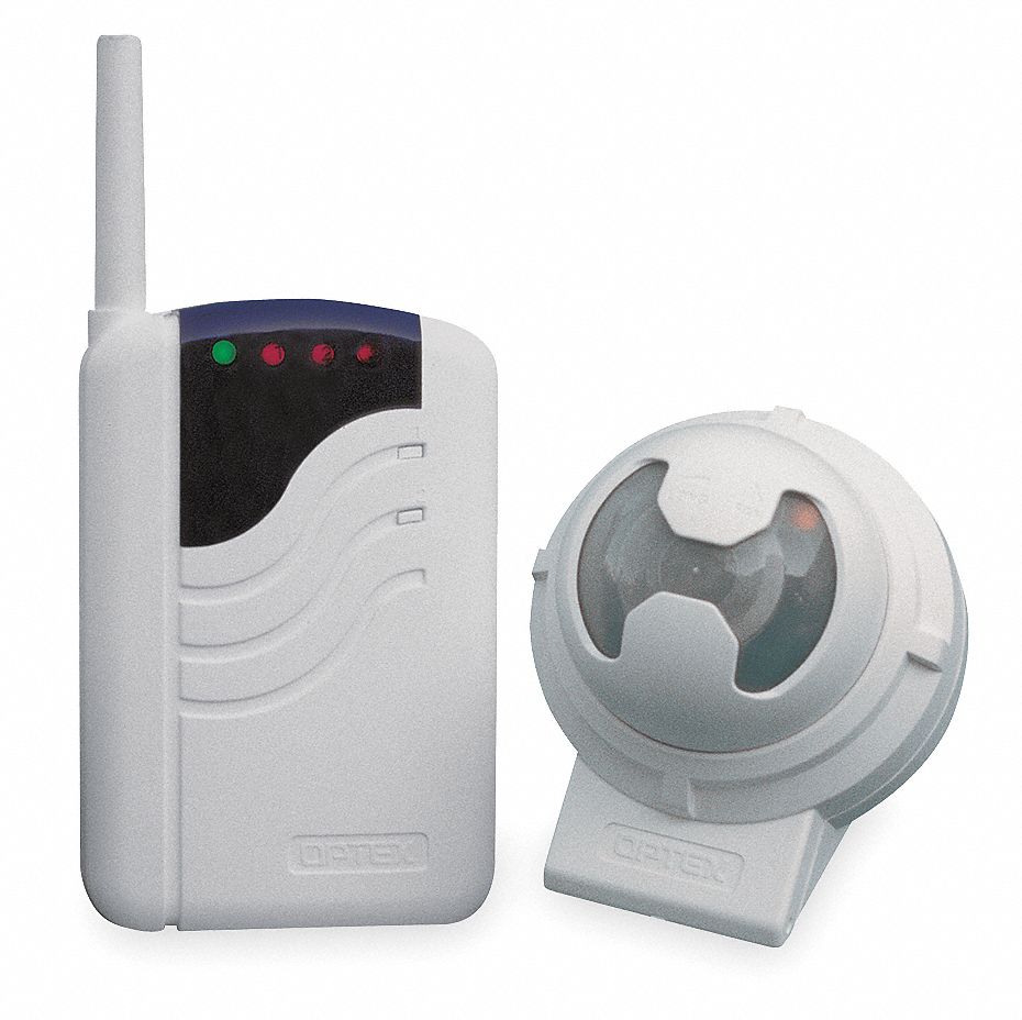 OPTEX Wireless Annunciator System, 50 Ft - 3GVX4|RCTD-10U - Grainger
