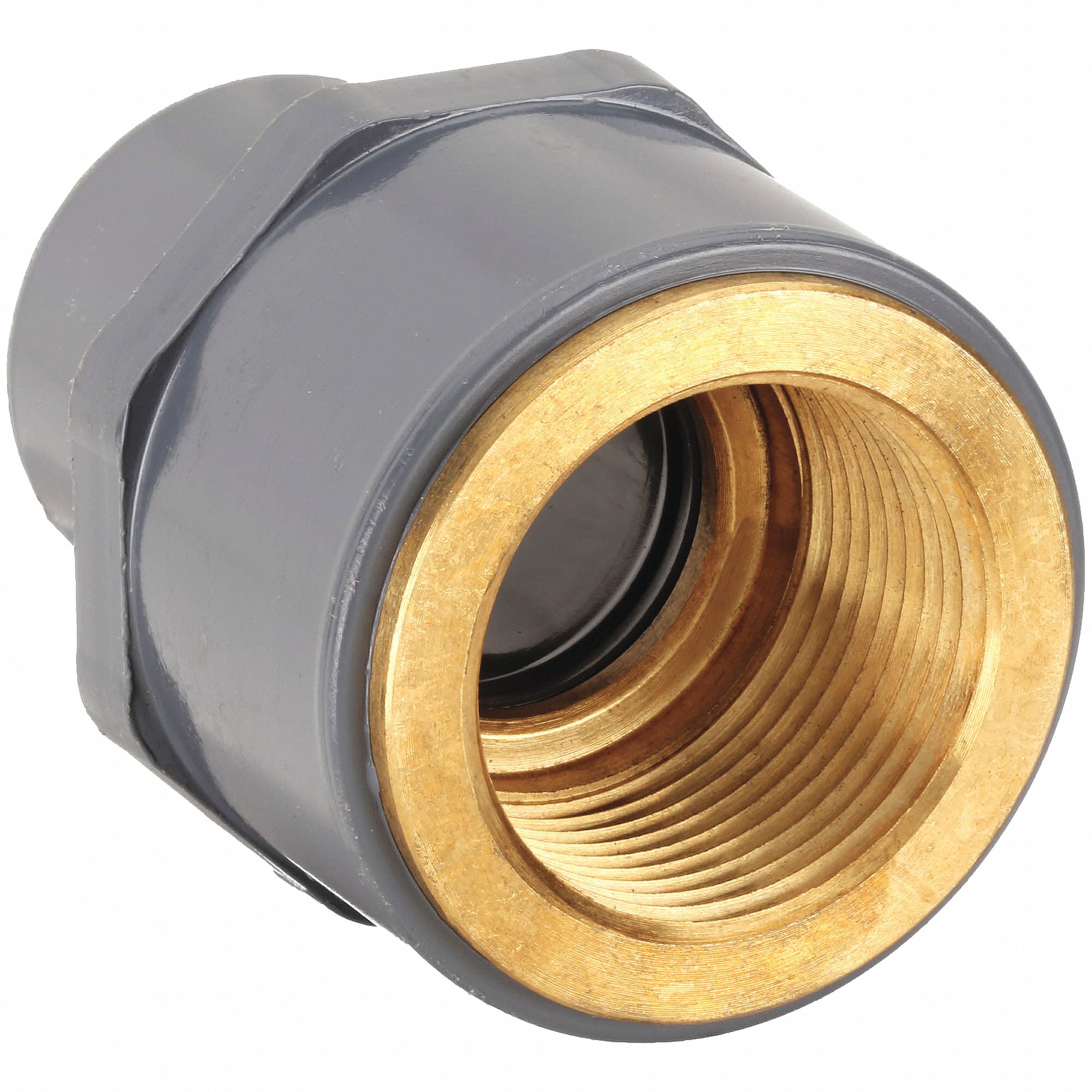 Brass, 2 in Metal Side Nominal Pipe Size, Transition Adapter - 3GXG3 ...