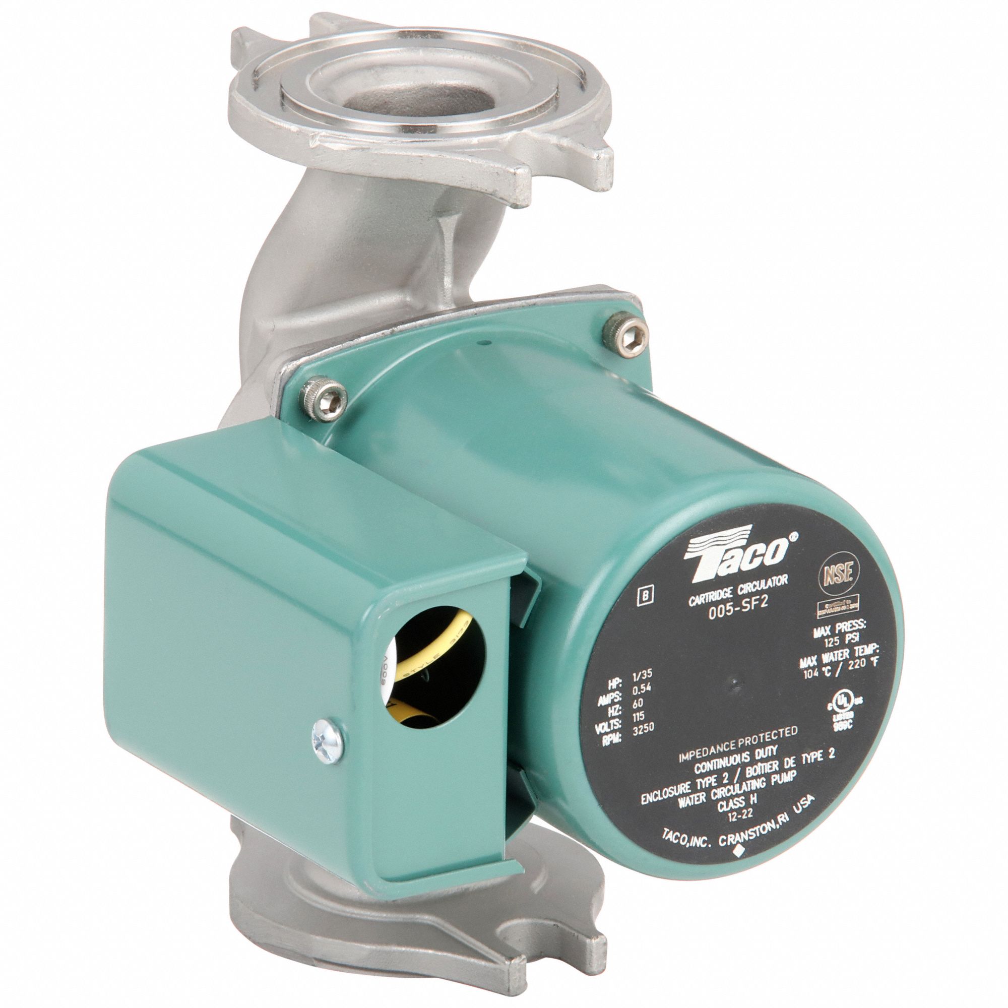 1/35 hp HP, 115V AC, Circulating Pump - 3GZW2|005-SF2 - Grainger