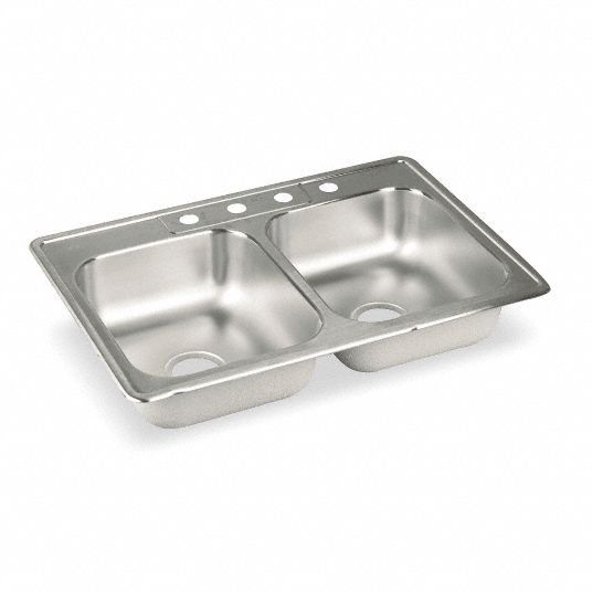 Double Bowl Sink - Grainger