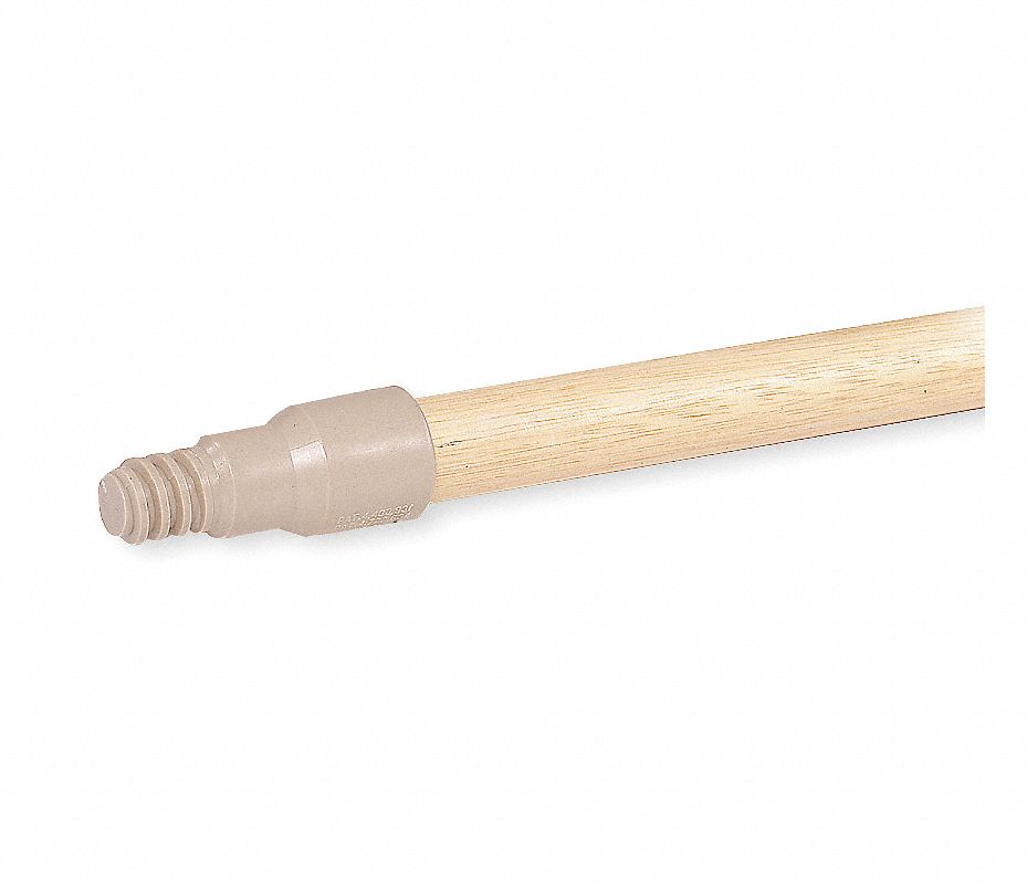 TOUGH GUY Mango, Mango para Escoba, Madera, 60", Madera Natural - 3H389 ...