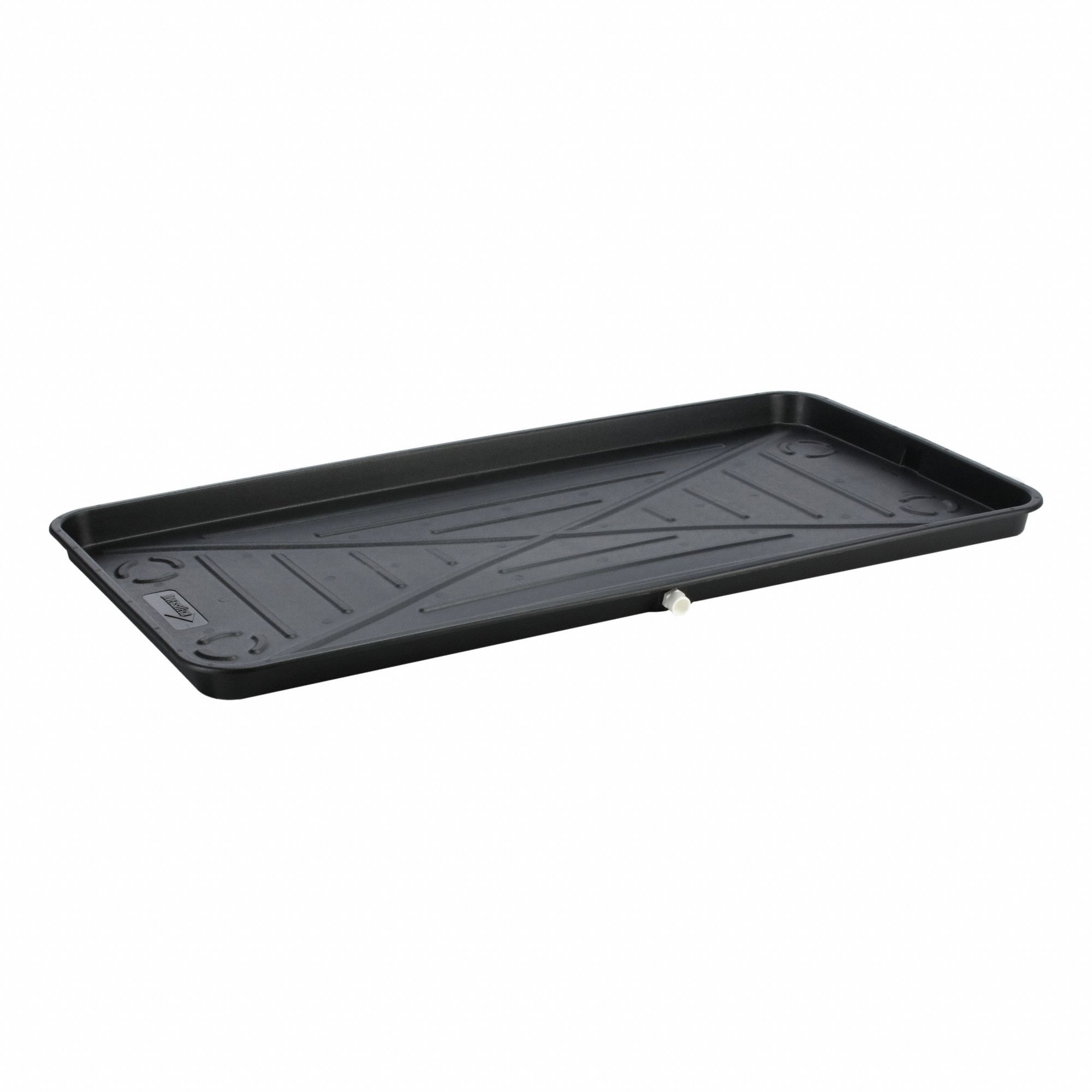 DIVERSITECH, Plastic, 62 in L x 32 in W x 2 in D, Condensate Drain Pan ...