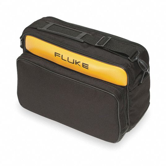 FLUKE, Polyester, Black/Yellow, Carrying Case - 3HCE8|Fluke-C345 - Grainger