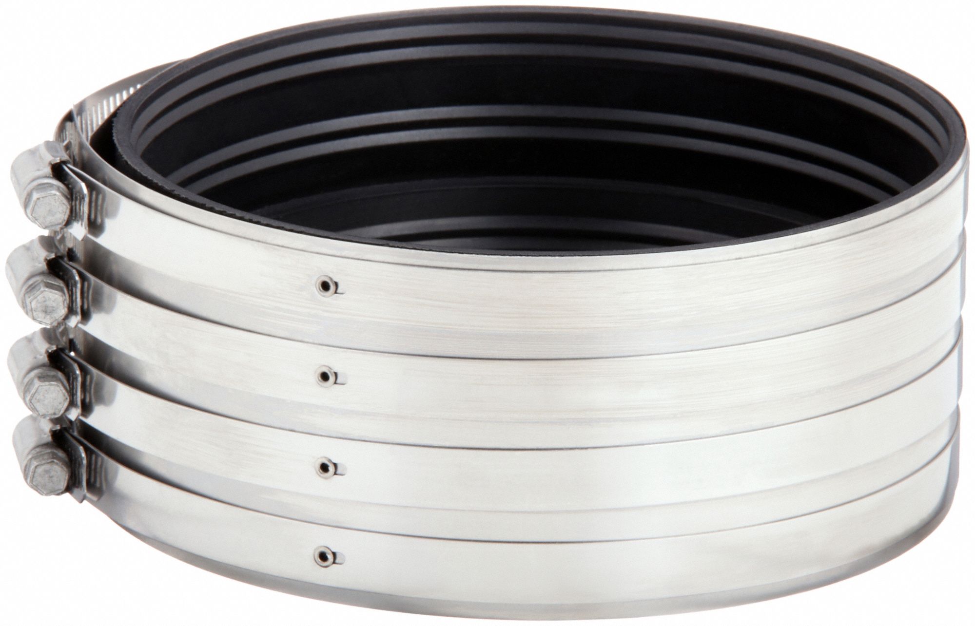 Neoprene, For 8 in Pipe, Shielded Transition Coupling - 3HDD8|3000-88 ...