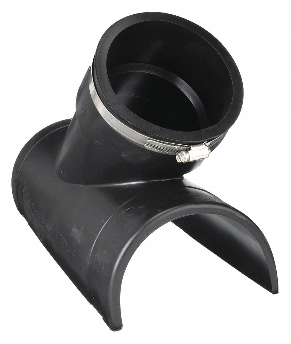 PVC For 6 In Pipe Flexible Tap Saddle Wye 3HDF4 TSW 6 Grainger