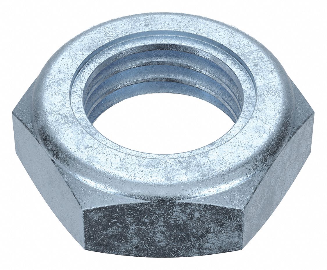 Lock Nut, PK 10 - Grainger