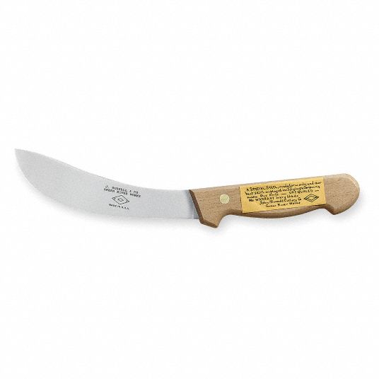 6 in Beef Skinning Knife, Brown - Grainger