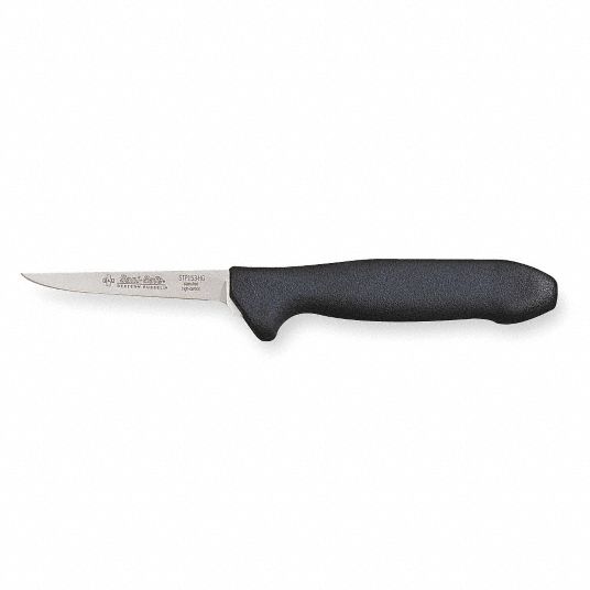3 1/2 in Poultry Vent Knife, Black - Grainger