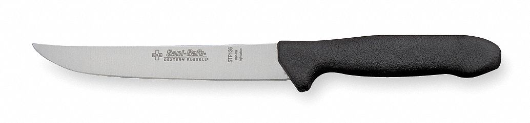 6 in Poultry Deboning Knife, Black - Grainger