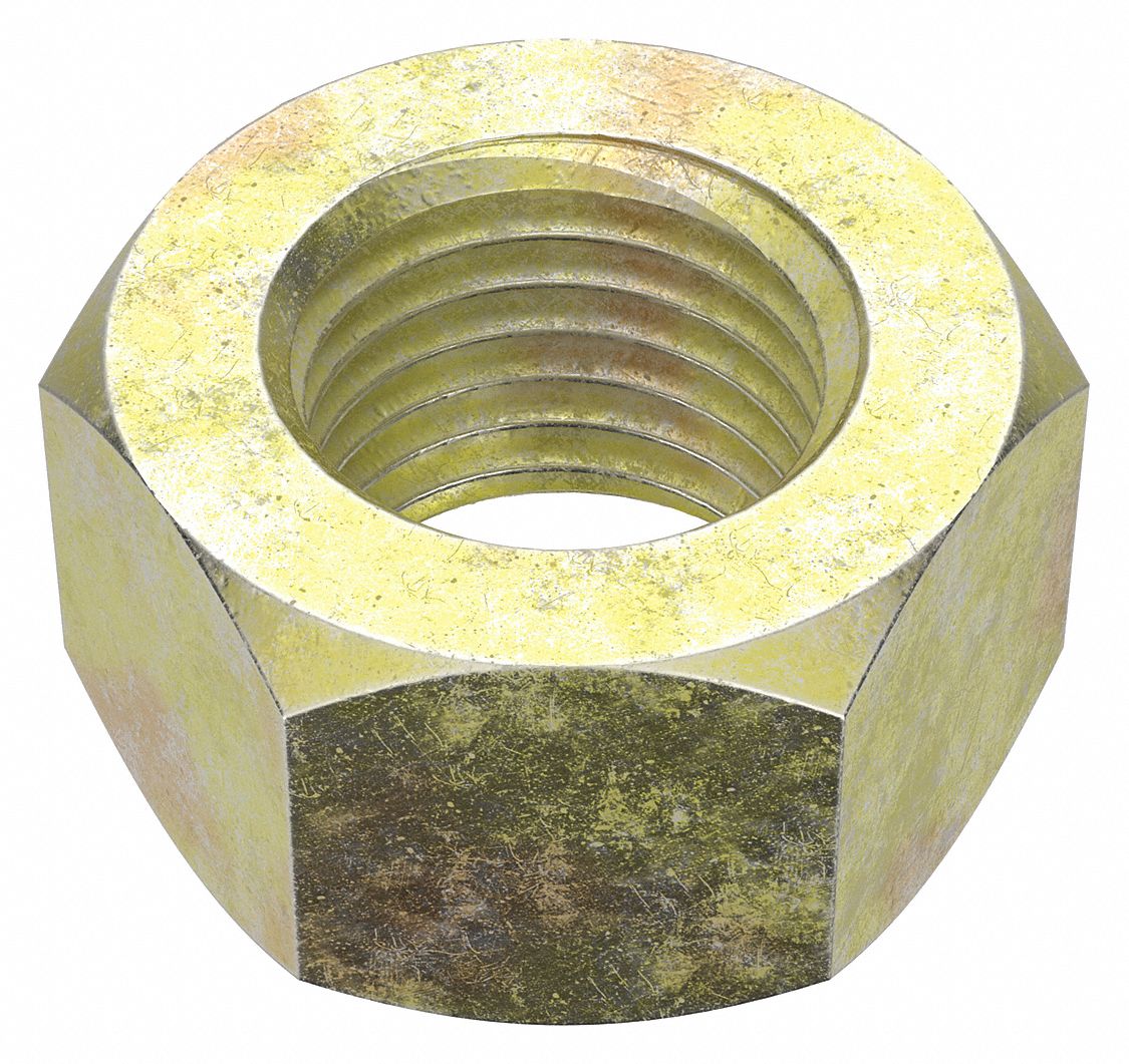 2"-4 1/2 Thread, 3 in Hex Wd, Hex Nut - 3HED3|3HED3 - Grainger