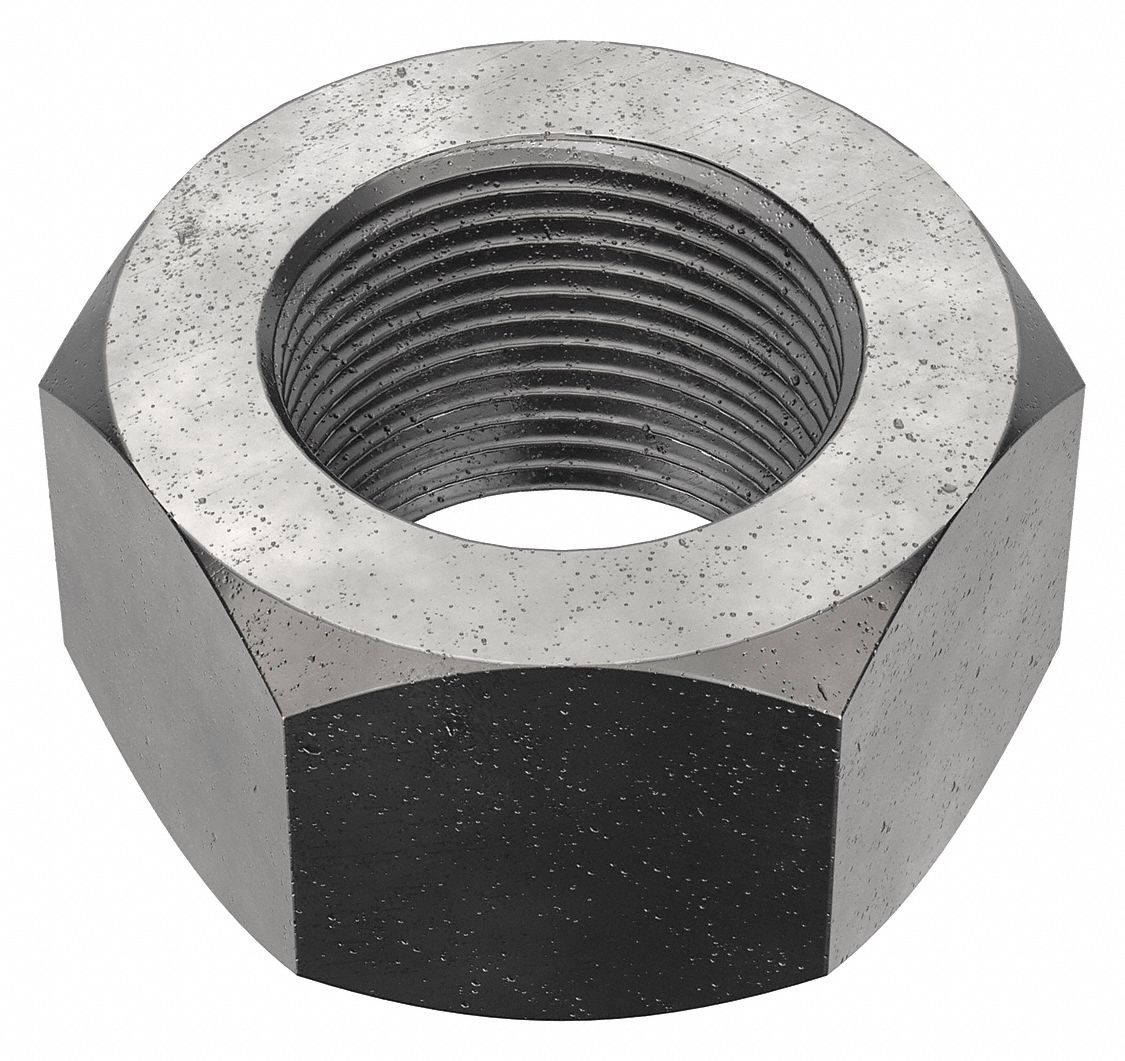 1 3/8"-12 Thread, 2 1/32 in Hex Wd, Hex Nut - 3HEE6|3HEE6 - Grainger