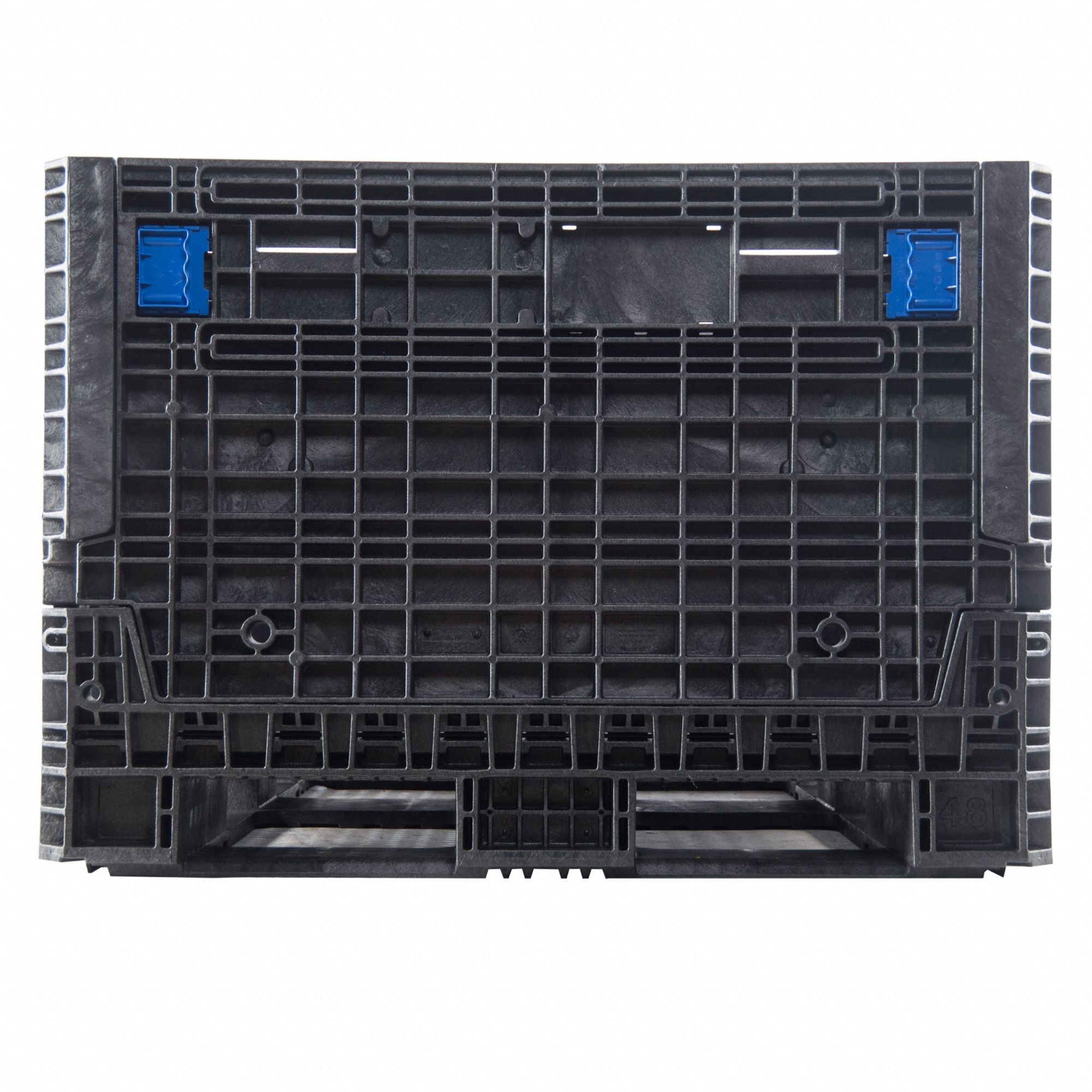 ORBIS Collapsible Bulk Container: 42.6 cu ft, 62 1/2 in x 48 in x 34 in ...