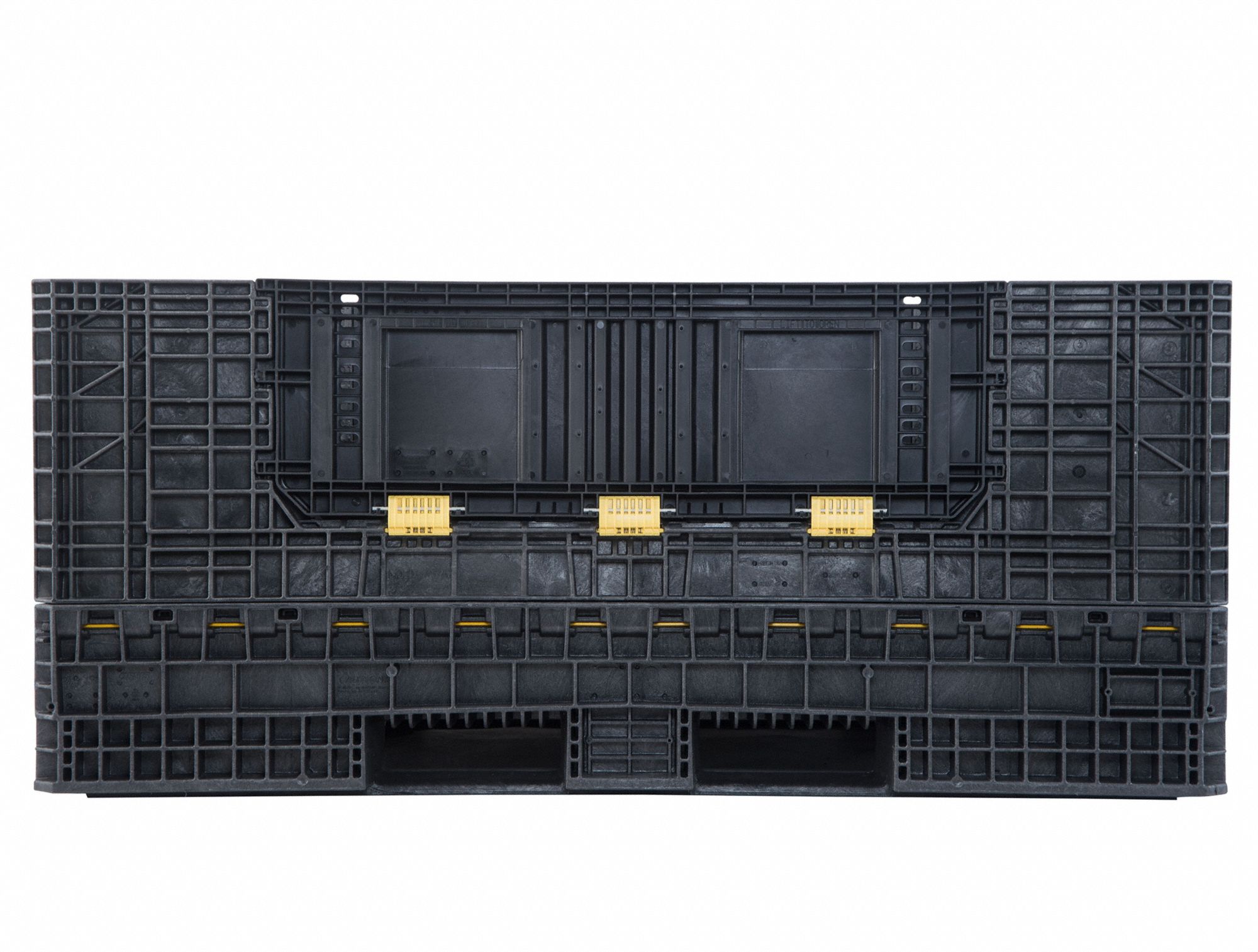 ORBIS Collapsible Bulk Container: 52.3 cu ft, 78 in x 48 in x 34 in, 4 ...