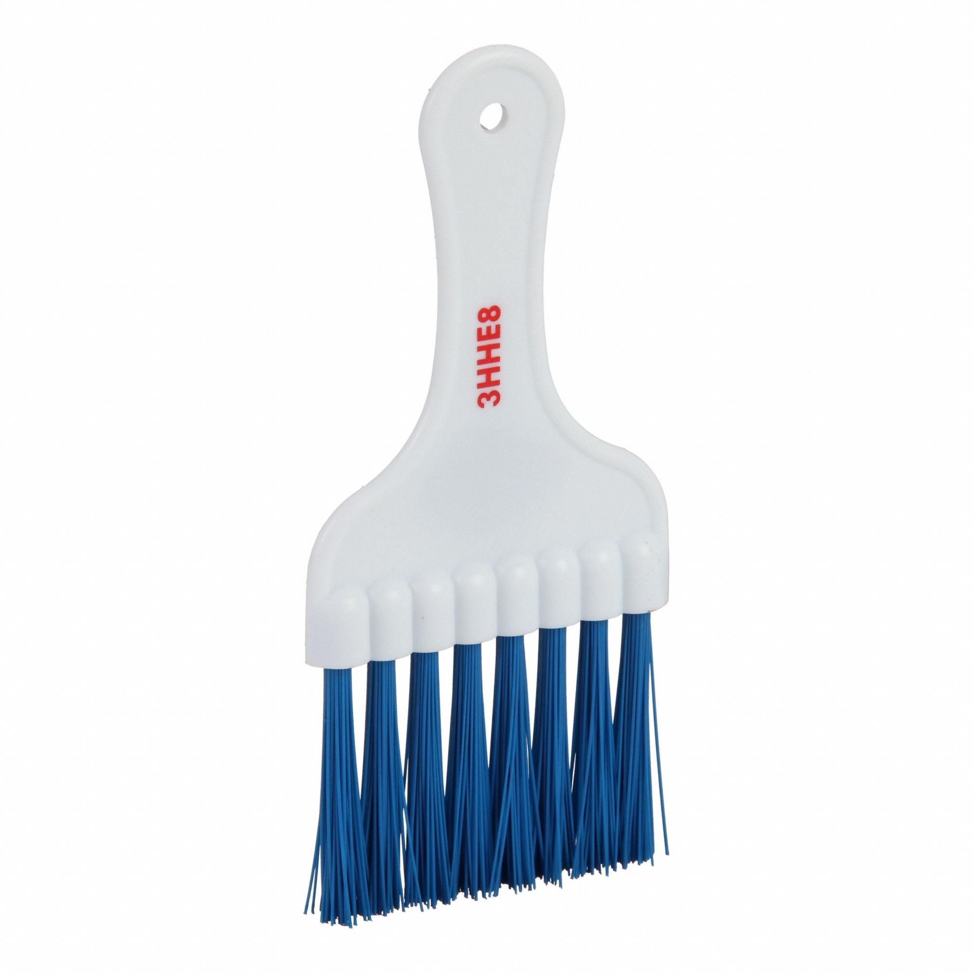 Blue Polyester, 2 1/8 in Brush Lg, Fin Brush - 3HHE8|3HHE8 - Grainger