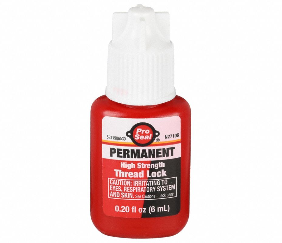 PRO SEAL Fijador Roscas Permanente,Rojo,6mL - Selladores de Rosca ...