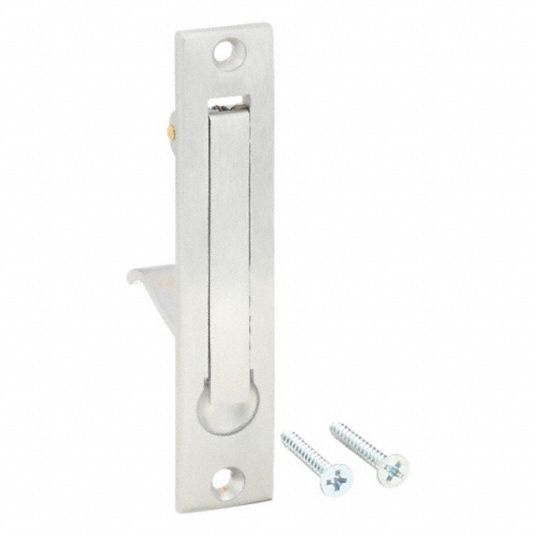 ROCKWOOD, Threaded Holes, Brass, Recessed Folding Pull Handle - 3HJH9 ...