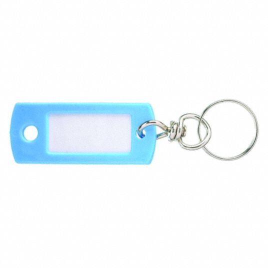 50 Key Tags, Rectangle, Key Tag - 3HJP8|16830 - Grainger
