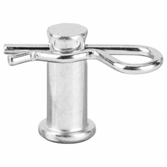 Inch, 5/16 in Pin Dia, Clevis Pin,0.75 in L,SS 0.313in dia,PK10 - 3HKP8 ...
