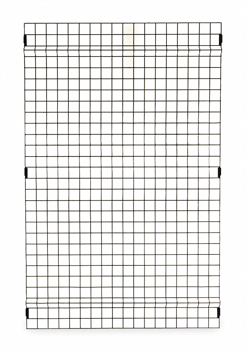 Wire Partition Panel,2 ft x 5 ft - Grainger
