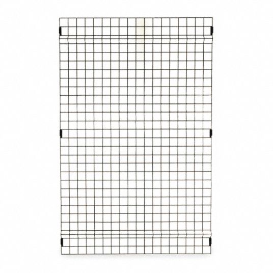 WIREWAY/HUSKY Wire Partition Panel, Material: Welded Wire, Overall ...