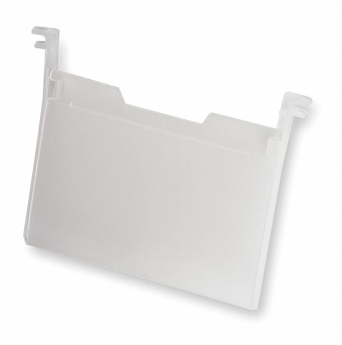 AKRO-MILS, 5 3/4 in x 4 3/4 in, Clear, Label Holder - 3HRX5|35010 ...