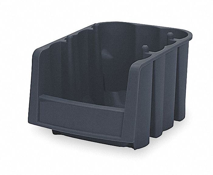 AKRO MILS 8 7 8 In Overall Lg 6 5 8 In X 5 In Stack And Nest Bin
