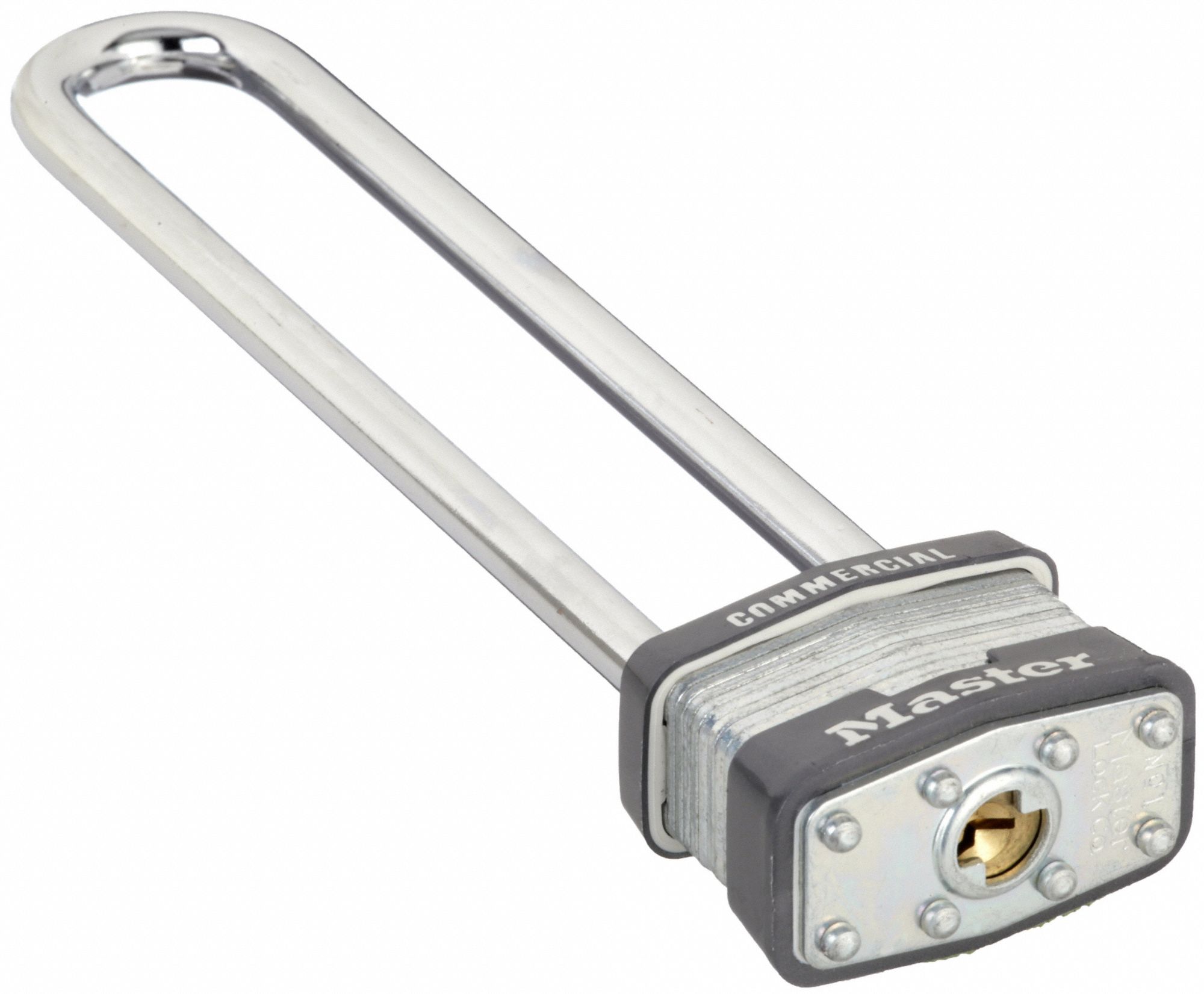 MASTER LOCK Padlock: 5 3/4 in Vertical Shackle Clearance, 3/4 in ...