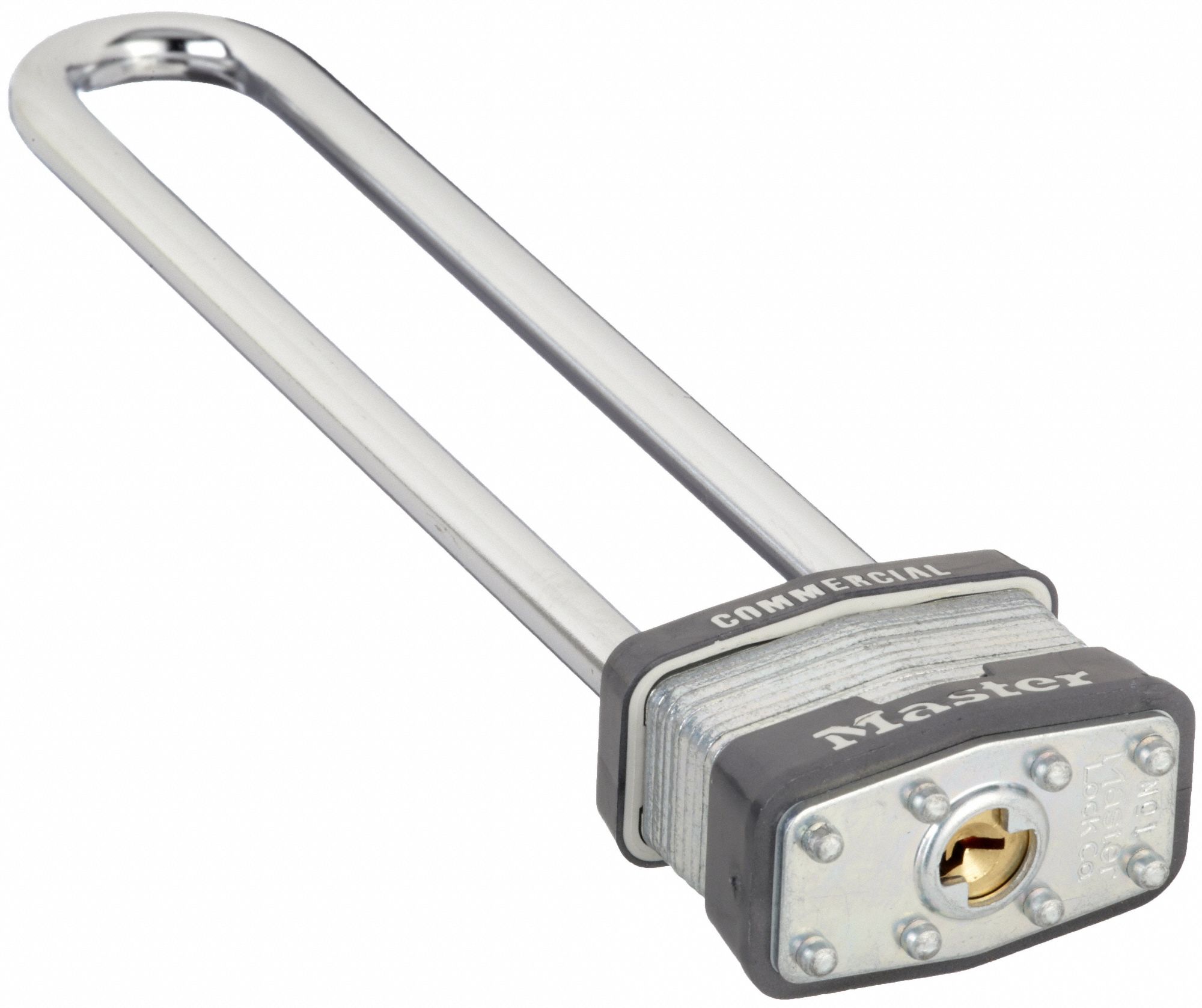 MASTER LOCK Padlock: 5 3/4 in Vertical Shackle Clearance, 3/4 in ...