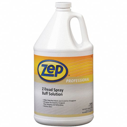 ZEP PROFESSIONAL, Jug, 1 gal Container Size, Floor Maintainer - 3HUT3 ...